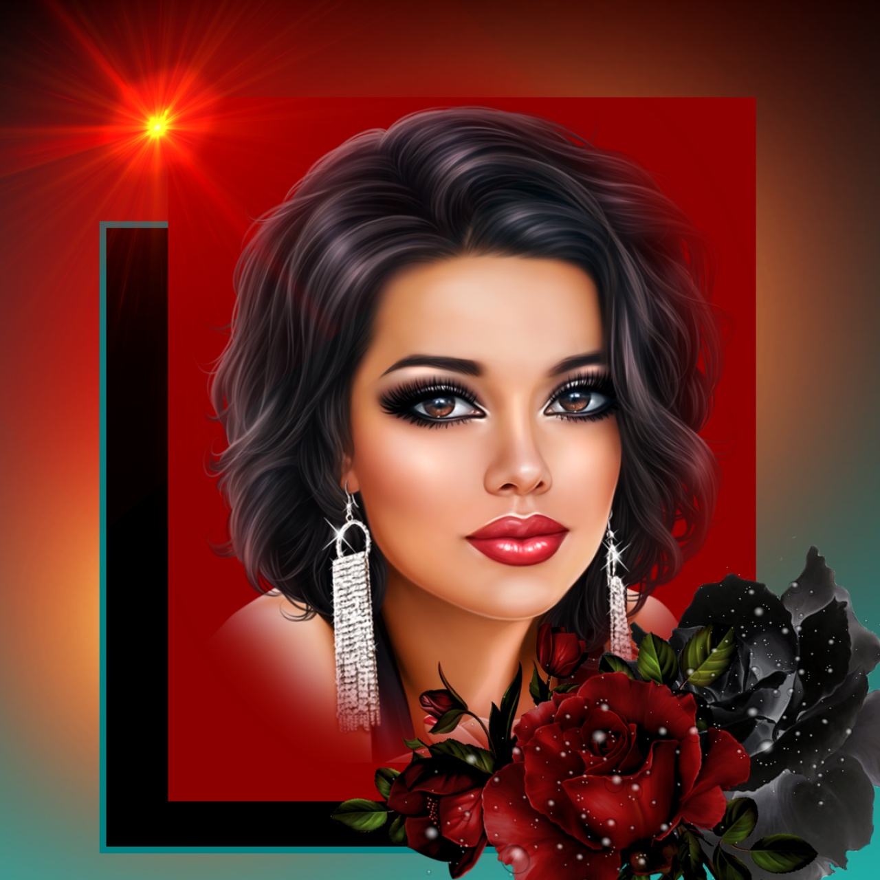 Wienie Coppen's Love romance - beautiful frame portrait - beautiful ...