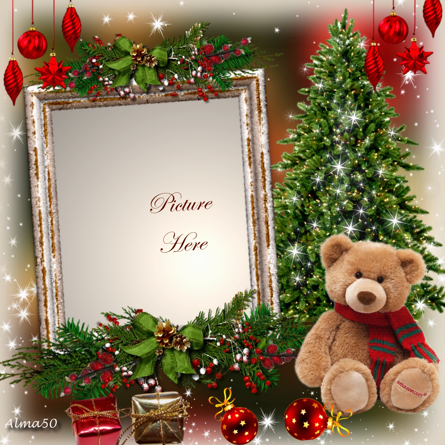 alma50's Christma Frames - 2012 November - Family Xmas frame Alma50 ...