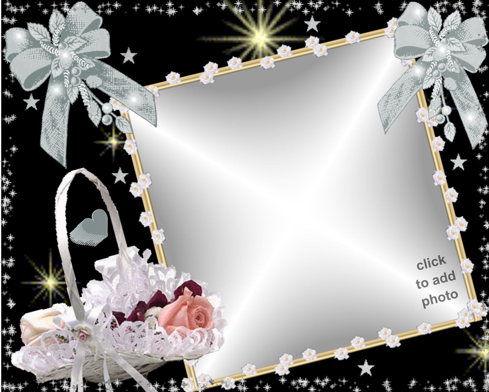 kwekky's Kimi Art Frames - 2008 October - beautiful white love frame ...