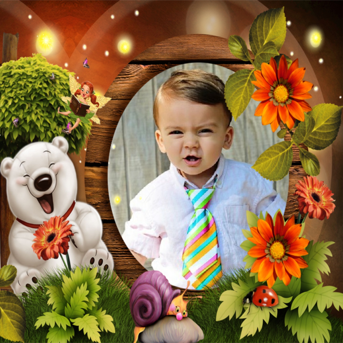 Nette's Kid Photo Frames🏄‍♀️🏂 - 2016 February - 2016 March - Flower ...