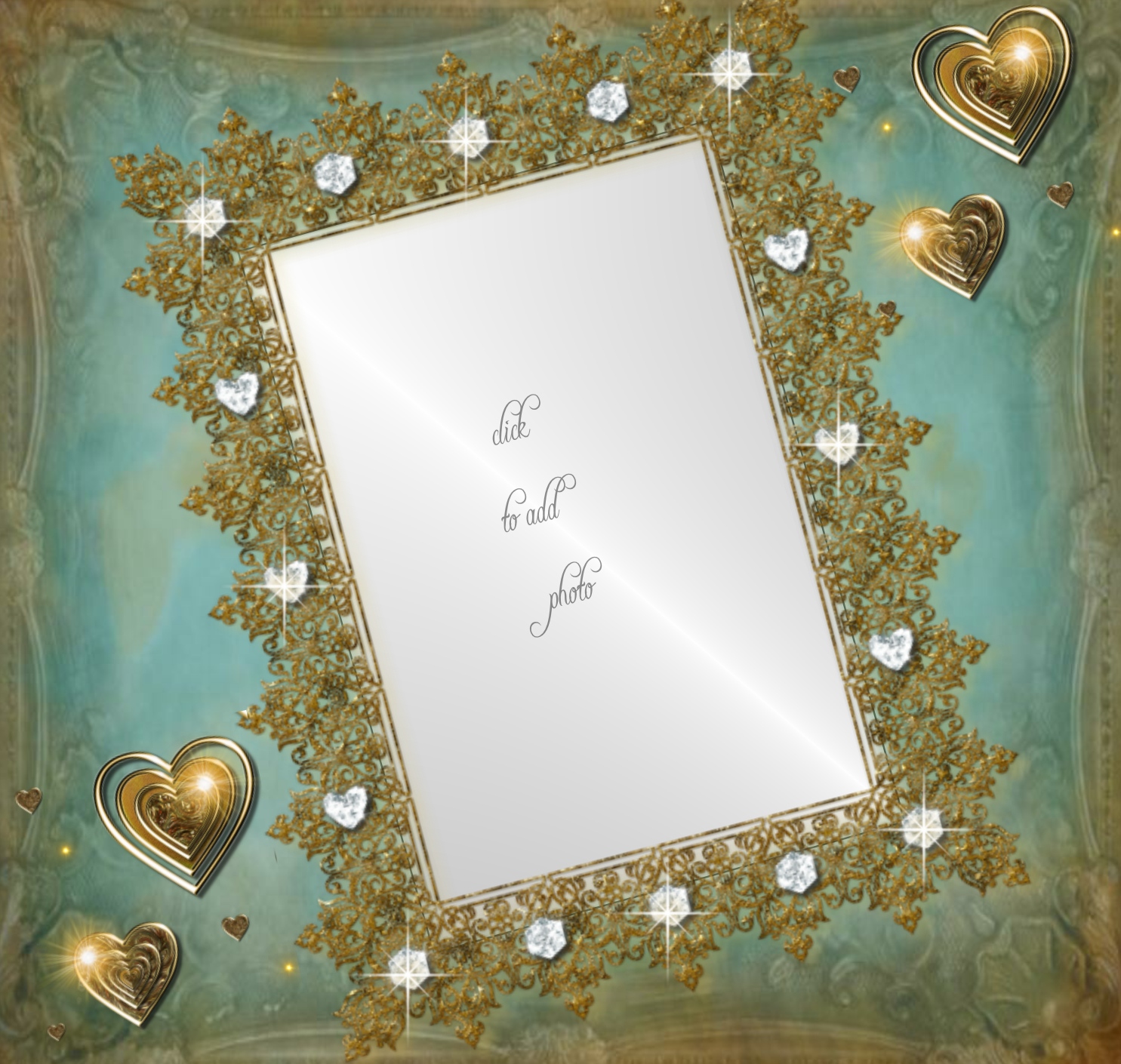 smilam's Picture Frames - Picture Frames - Beautiful Jeweled Frame ...