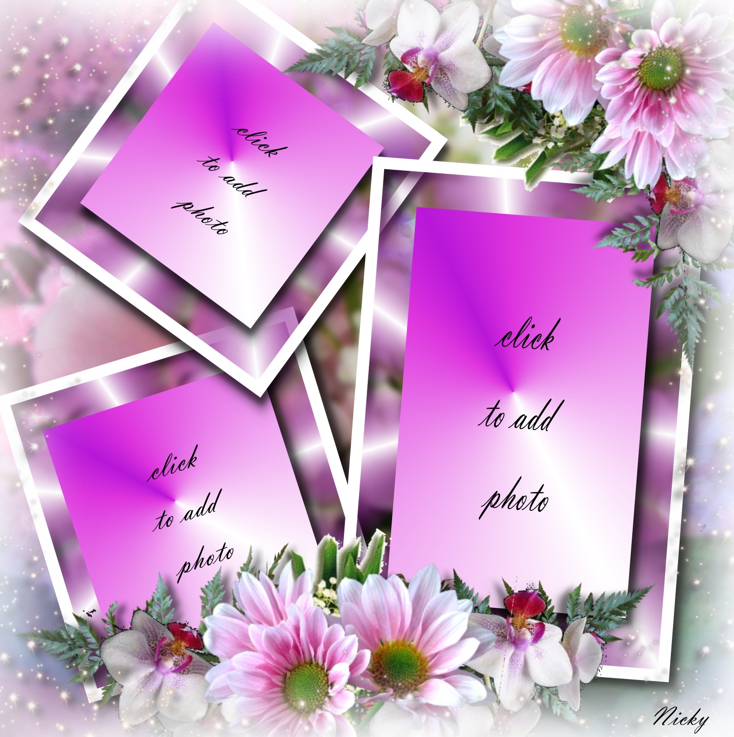 NICKY47's Scrapbook - Collage Frames - 2013 - Friends,Me,Family Love ...