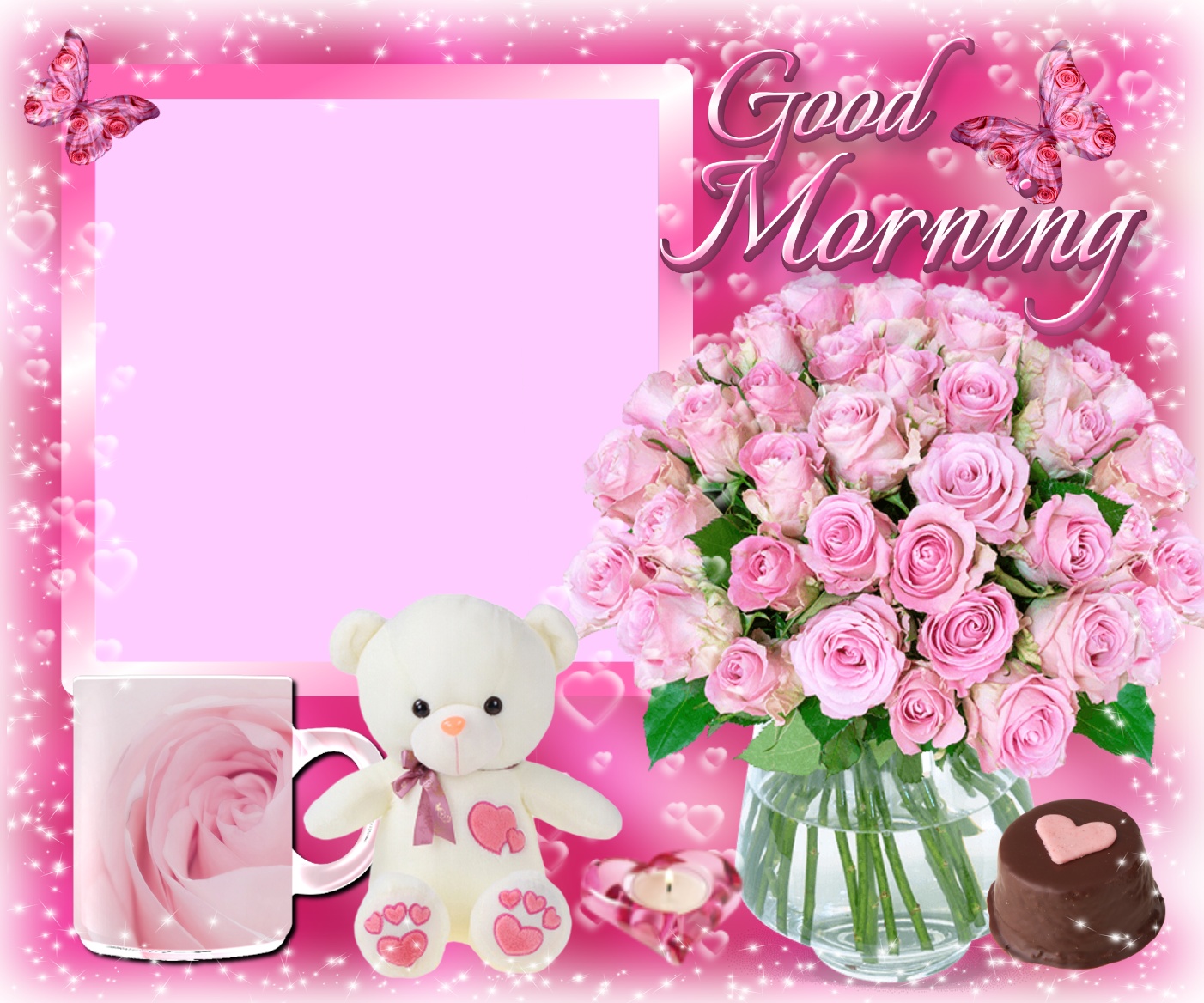 Sinnlich's Good Morning + Coffee Frames - 2021 - 2021 - Pink Love Teddy ...