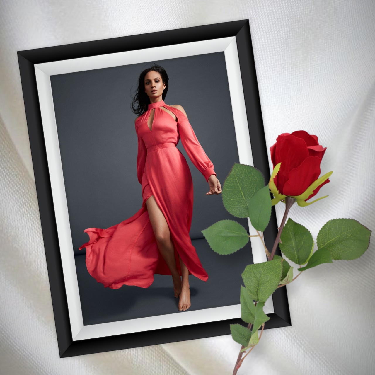 Jezebel64s Picture Frames Picture Frame Red Rose Jezebel64 Portrait