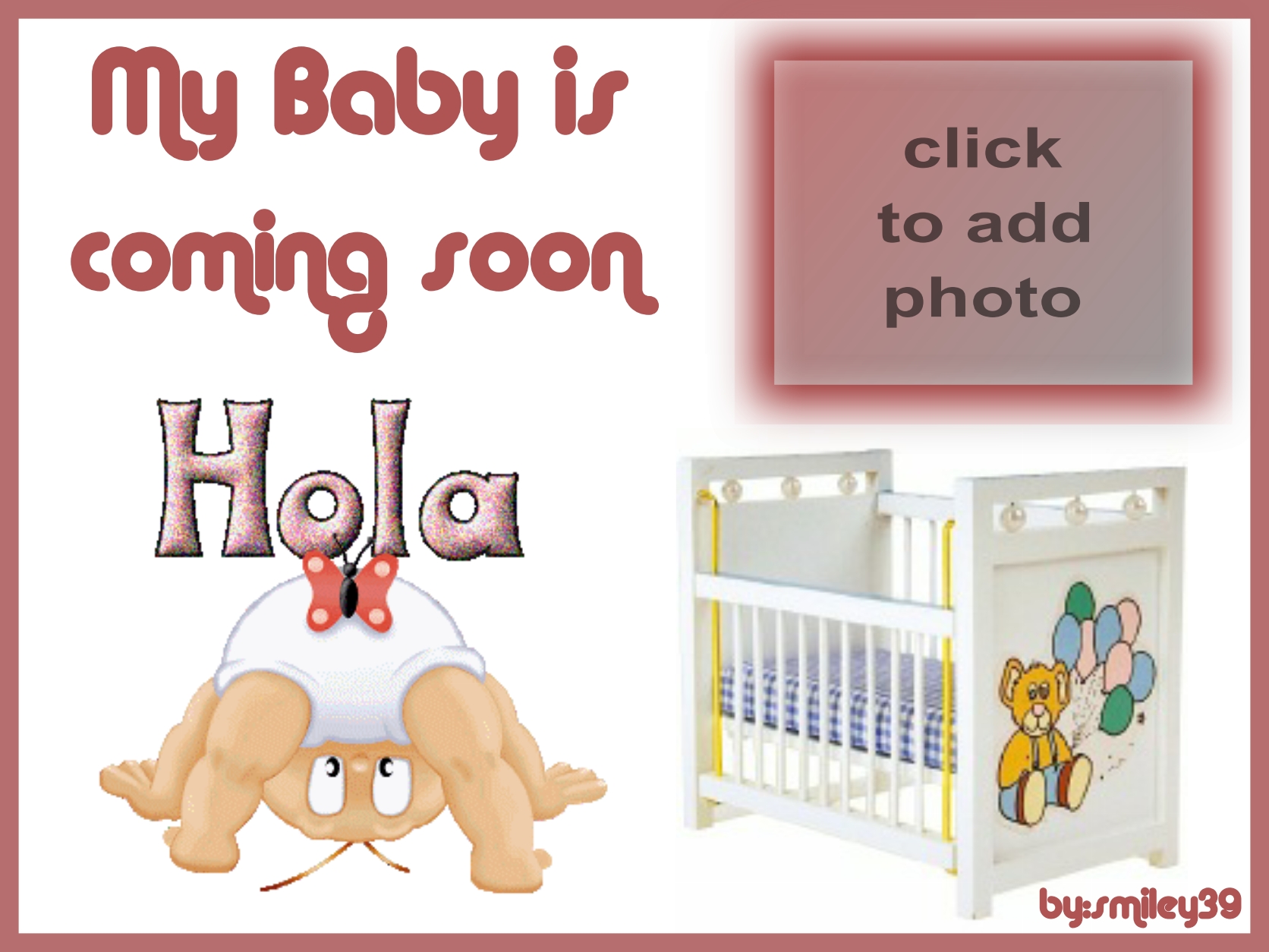 smiley39's Your Relationship Frames - 2008 October - 2011 - My baby is ...