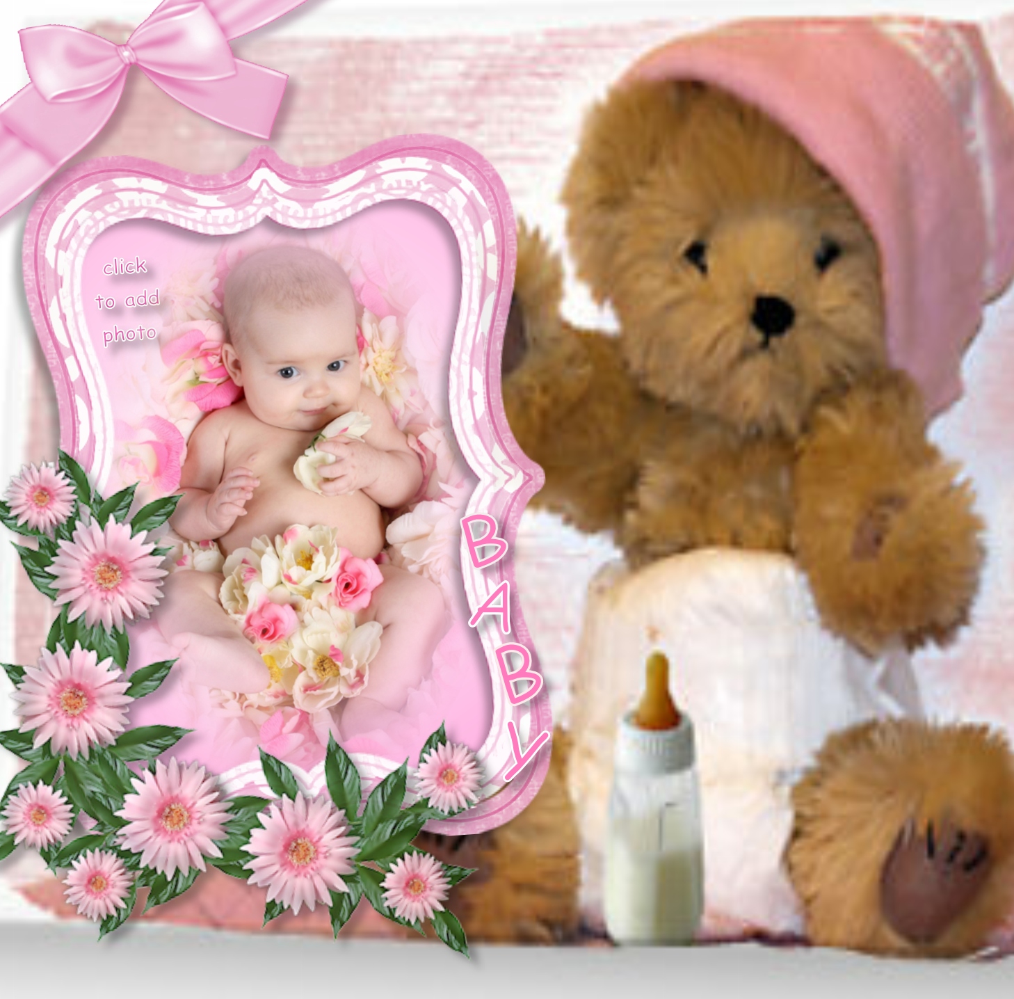 marialedesma1958's Girly Girl Frames - 2012 September - I Love My Teddy ...