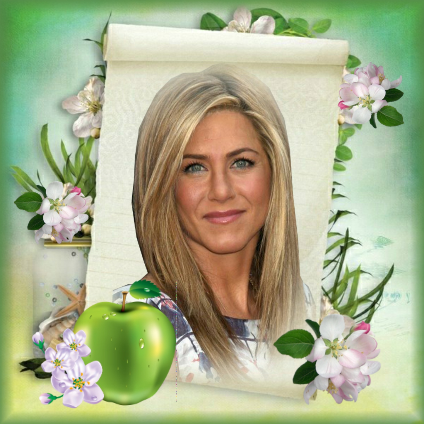 Nette's Girly Girl Frames👩‍🦳 - Apple Blossom Stylin FrameNette - Apple ...