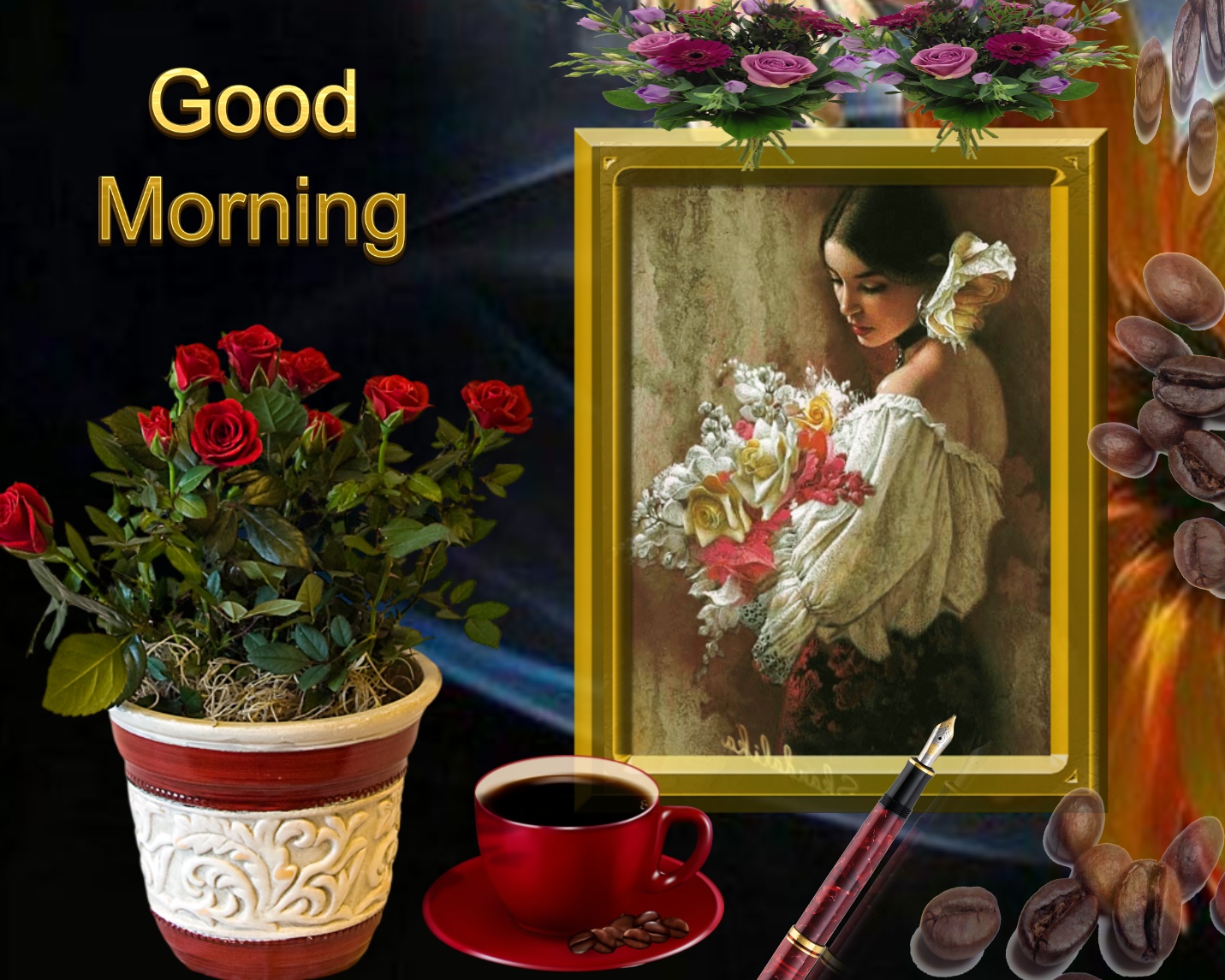 Emily50's Good Morning and Good Evening Frames - Good Morning Have A Great Day ...