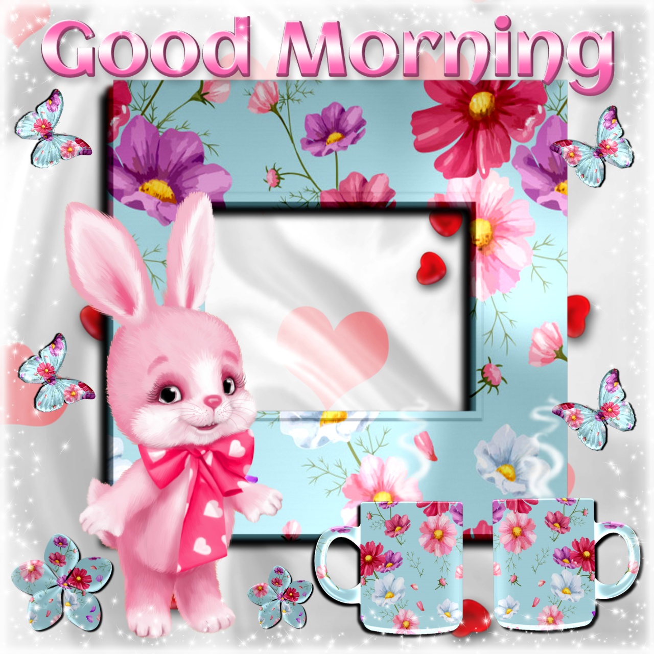 Sinnlich's Good Morning + Coffee Frames - 2020 - Pink Blue Bunny ...