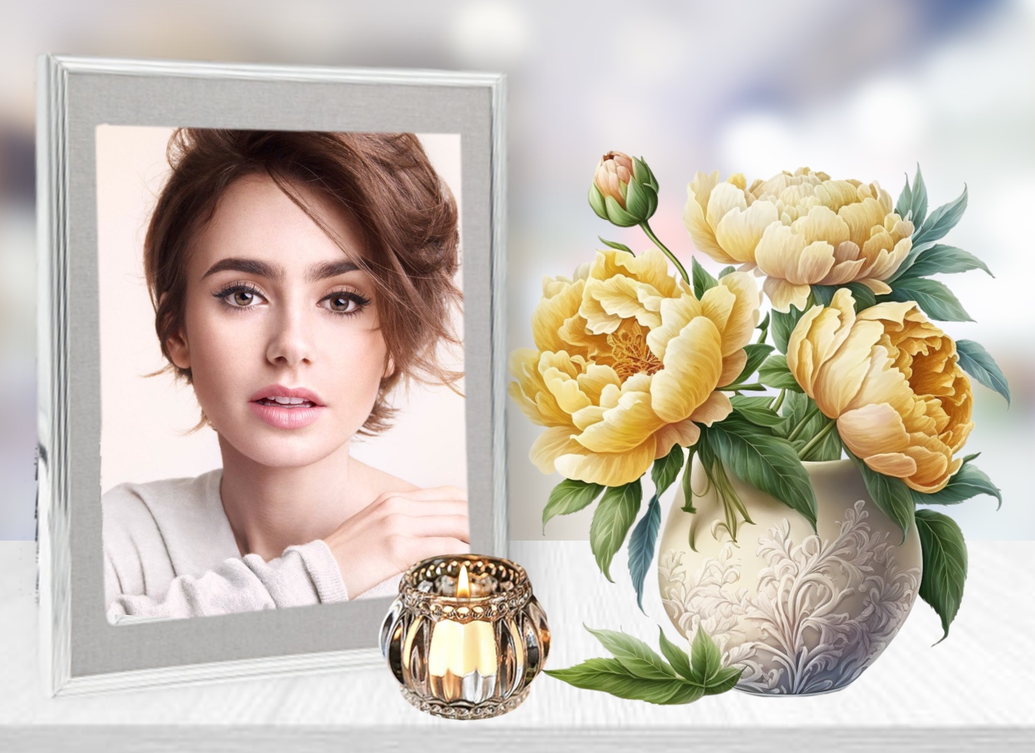 Nette's Portrait 🖼 - photo Frame Picture Frame Nette - photo Frame ...