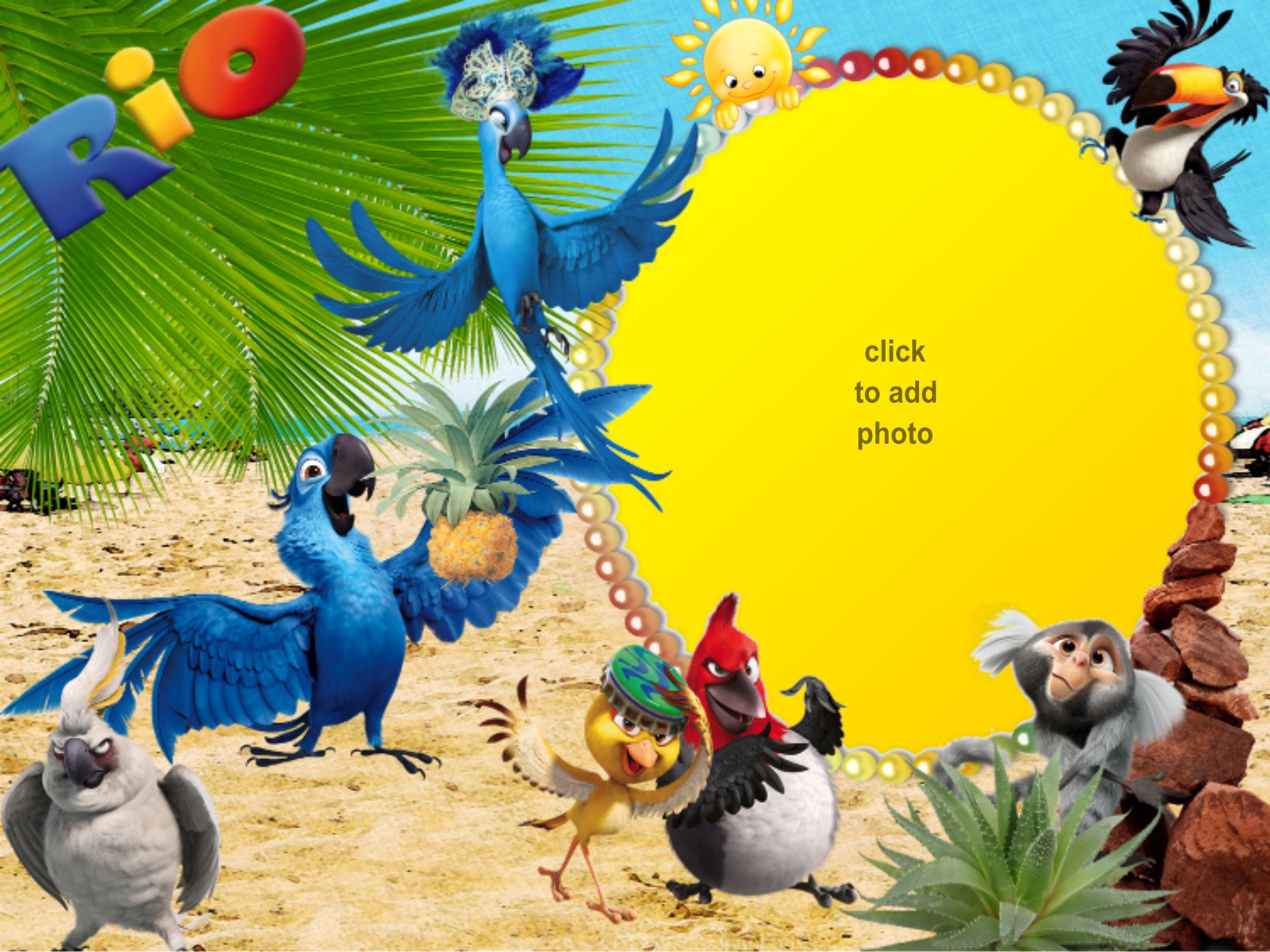 Sinnlich's Kids Frames - xmas Disney - Rio Animals Sinnlich kids Summer ...