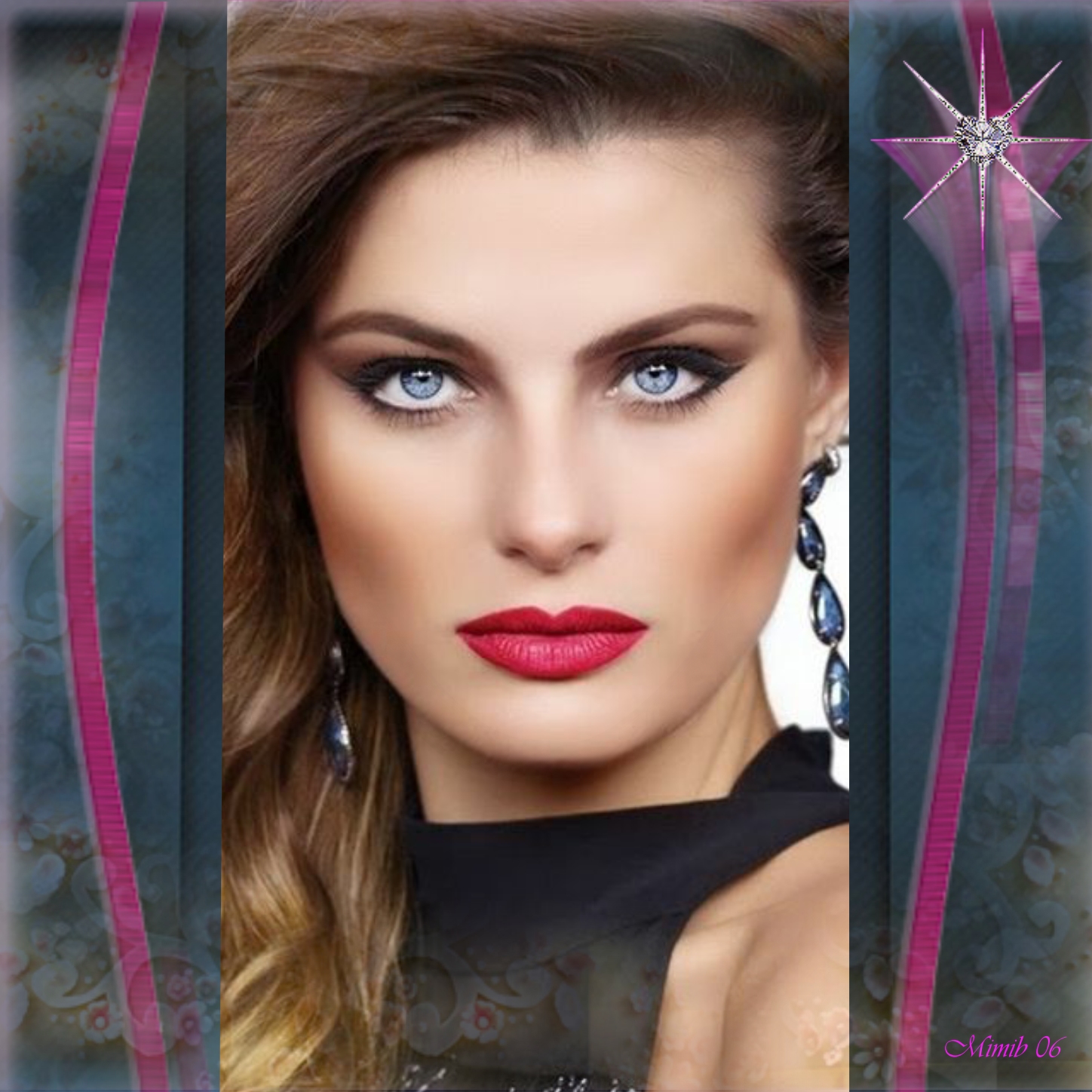 mimib06's Face Cut-Out Frames - 2014 September - beautiful face Mimib06 ...