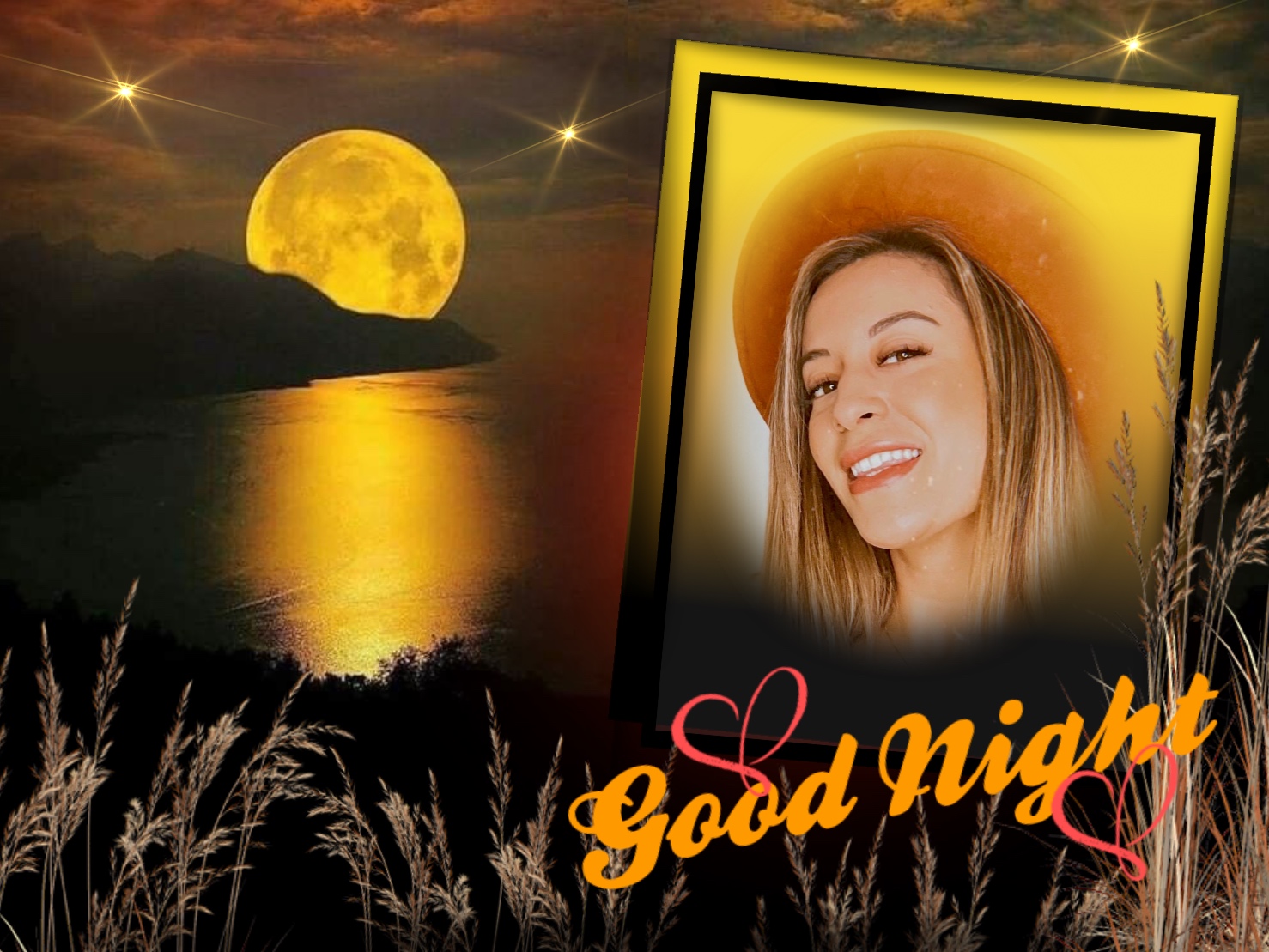 Wienie Coppen's Candles,Goodnight,Sunset - fullmoon goodnight ocean ...