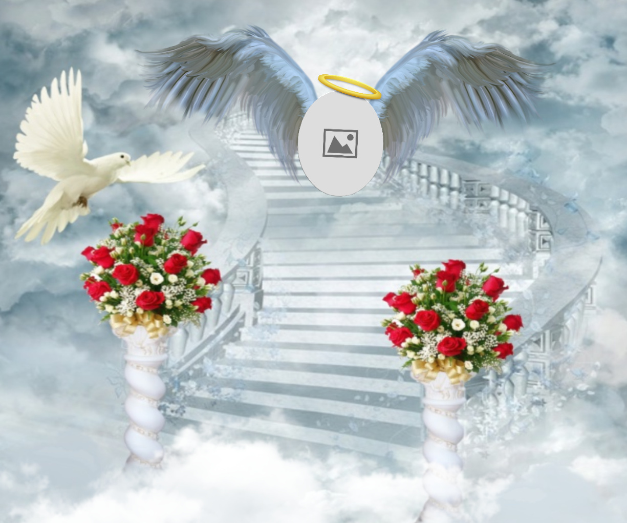 In loving memory frame for facebook picture - mensvibes