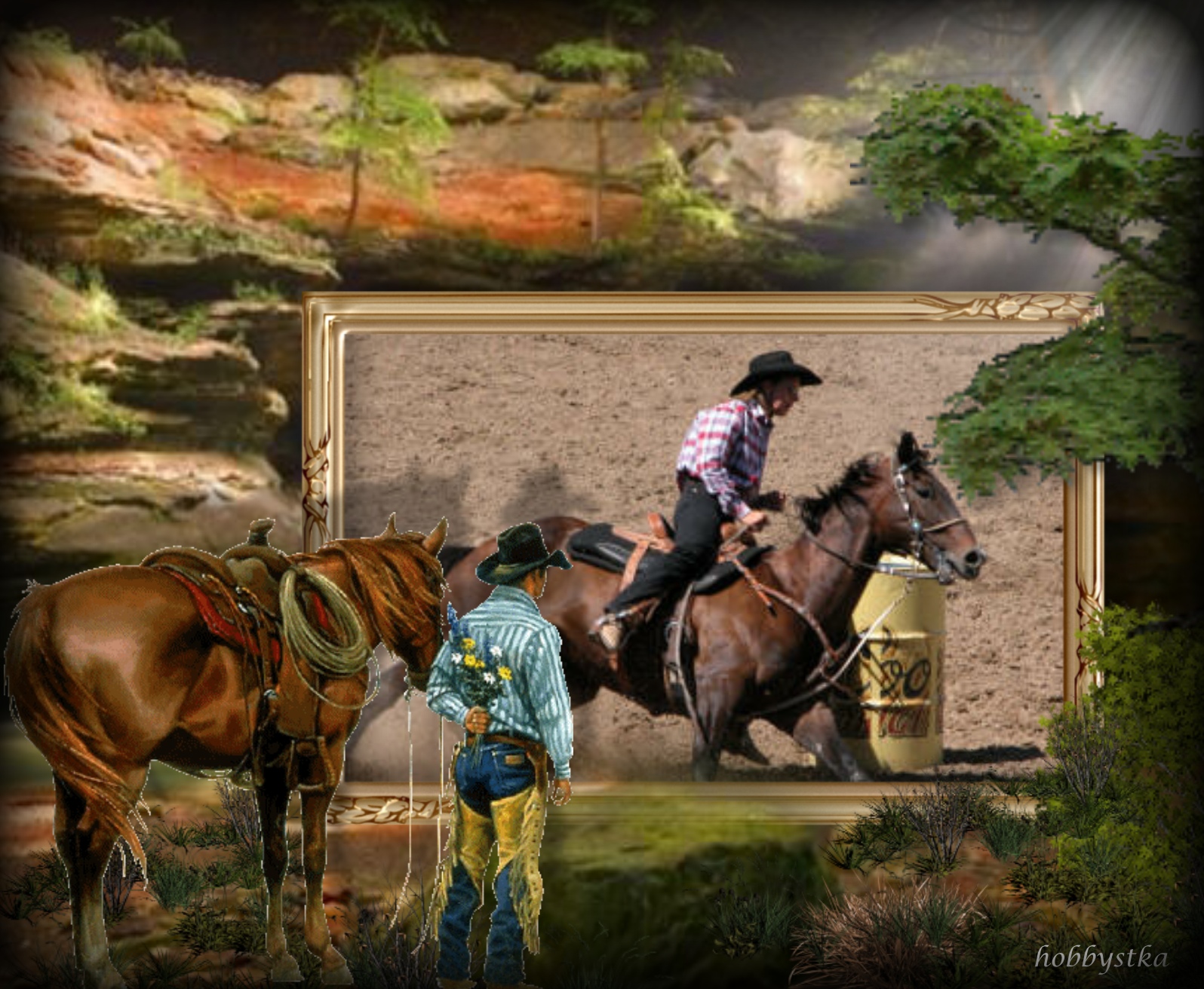 hobbystka's Picture Frames - 2010 September - rodeo Hobbystka picture ...