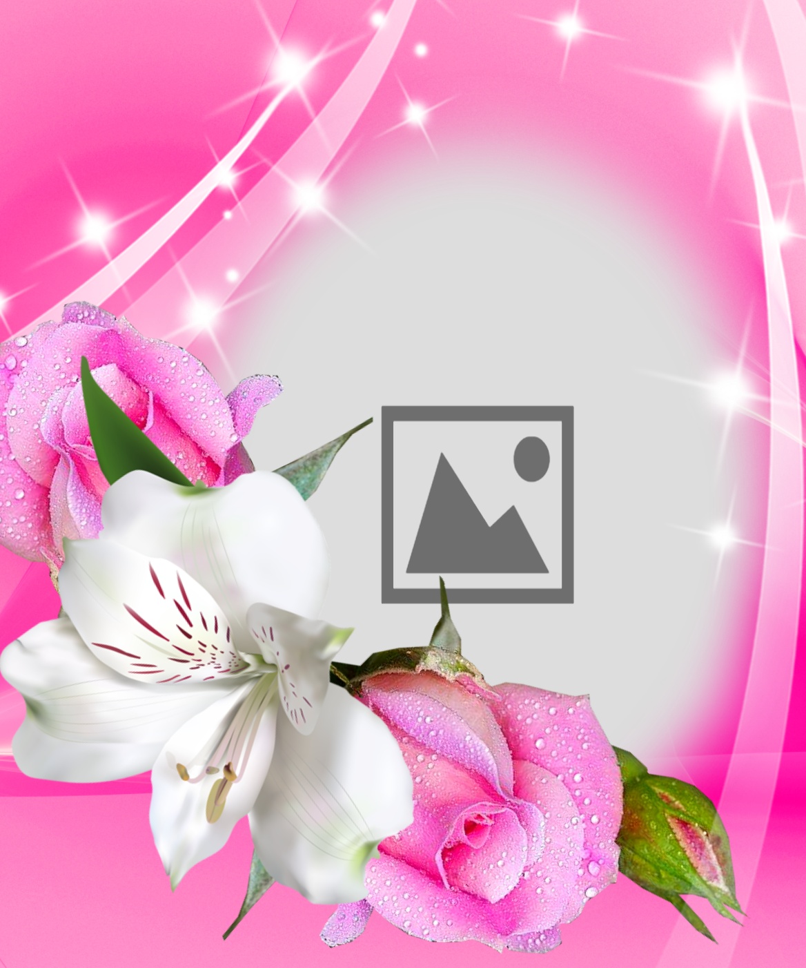 briggie's pictures frame - Autumn - pink frame beautiful me - pink ...