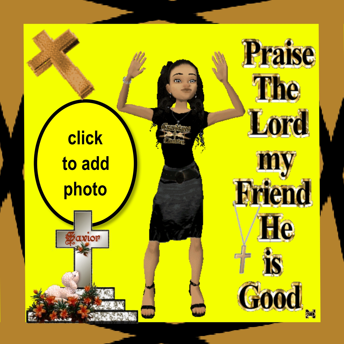 johnnyboyKy's Christian Frames - 2008 - Praise The Lord My Friend, He ...