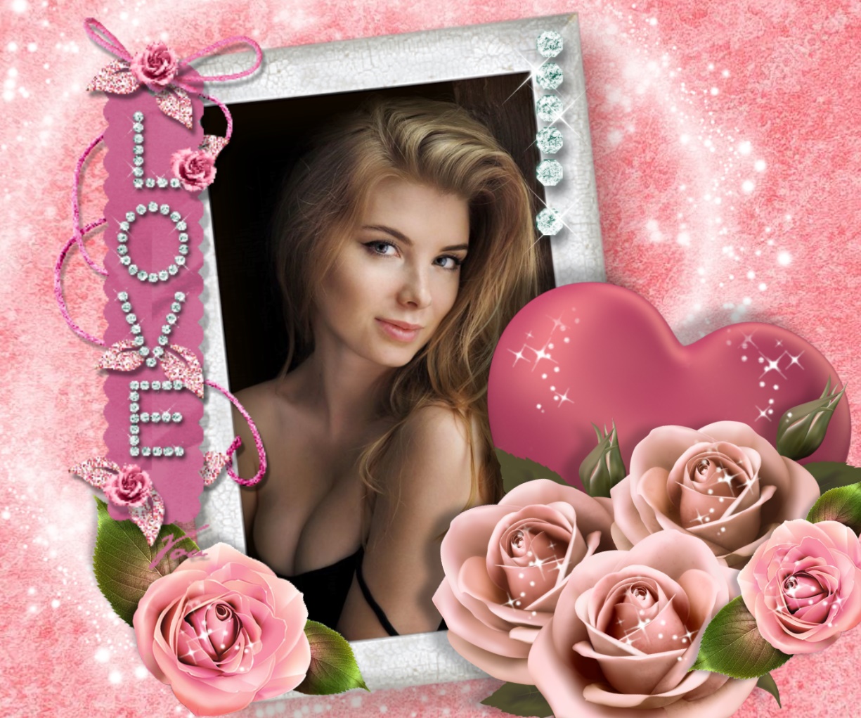 jozzie02's I Love You Frames - For the love of you - Pink Pasion - Pink Pasion