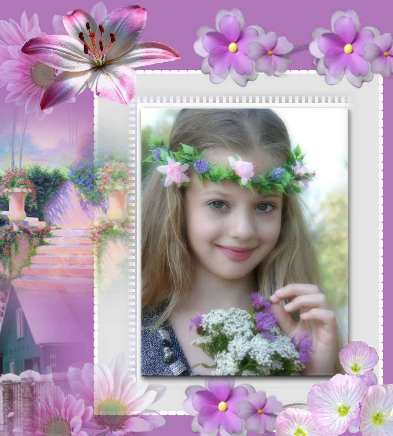 Emily50's Picture Frames - Pink frame Ghy01 picture Frames - Pink frame ...