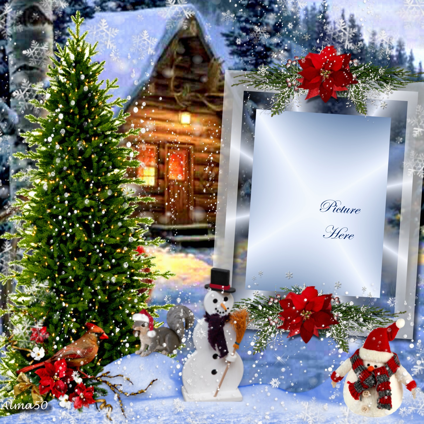 alma50's Christma Frames - 2012 November - Christmas Tree Alma50 ...
