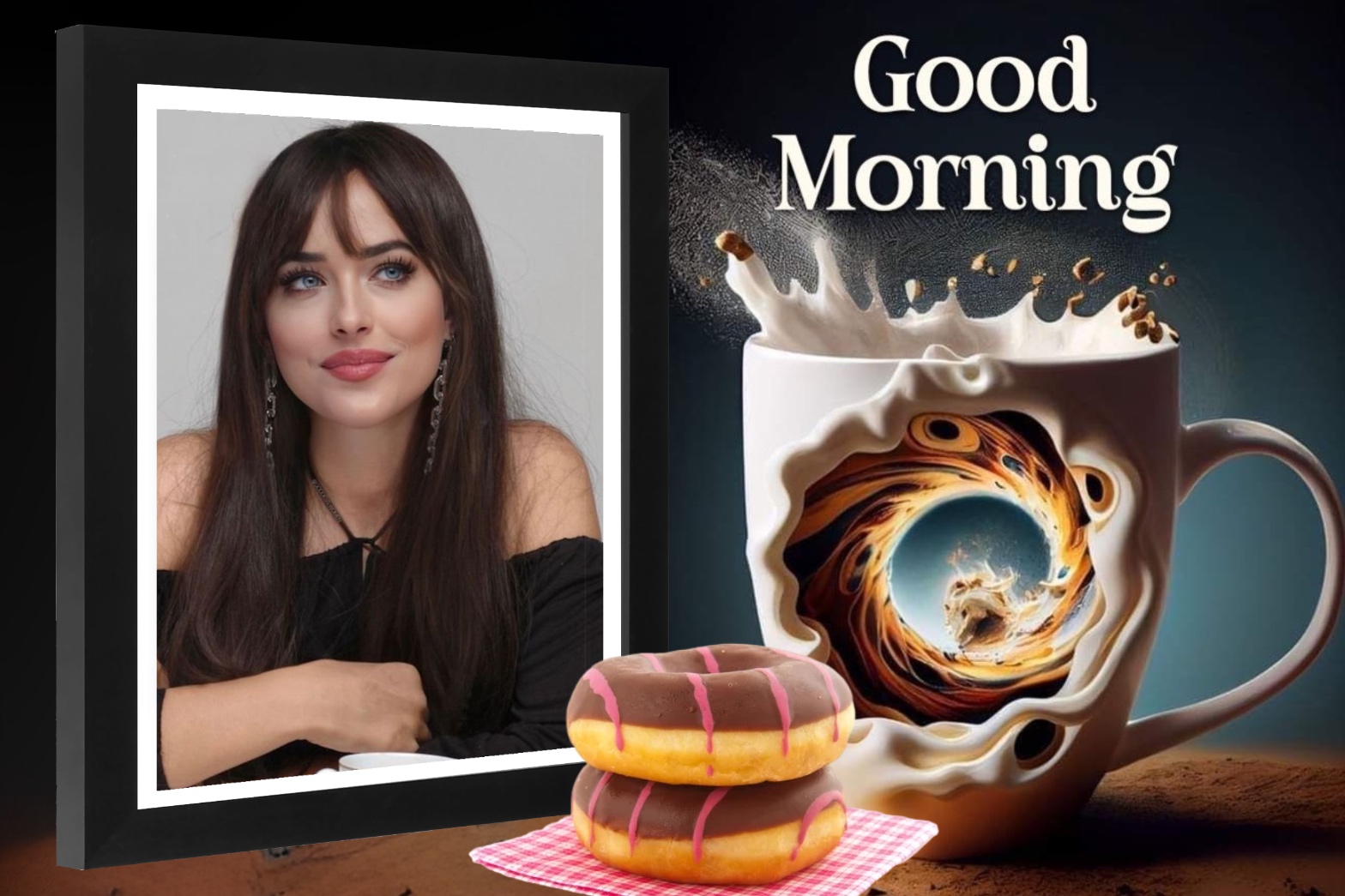 Nette's Good Morning,GoodDay Frame - Good MorningCoffeeNette - Good ...