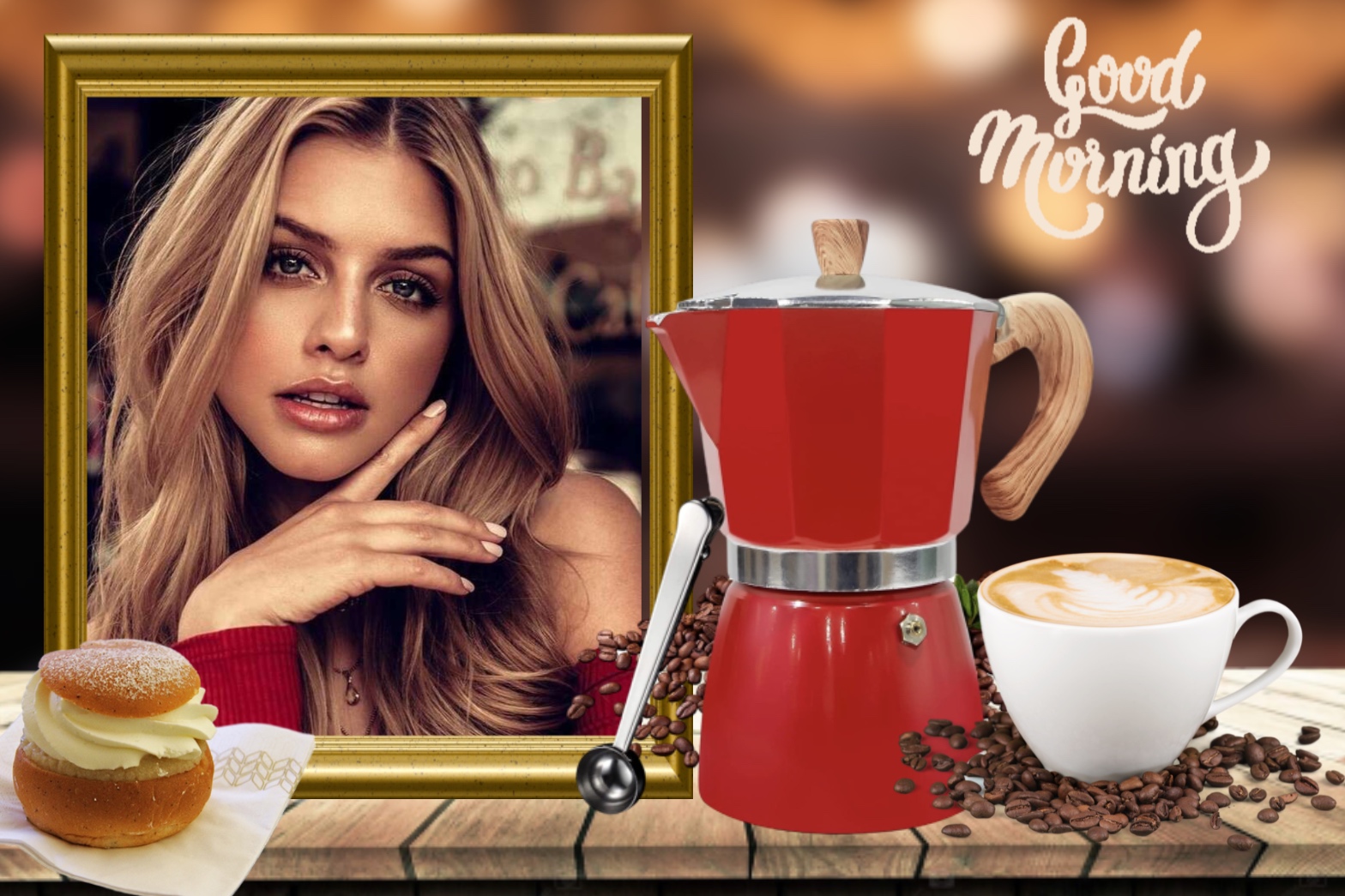 Nette's Good Morning,GoodDay Frame - Good MorningCoffeeNette - Good ...