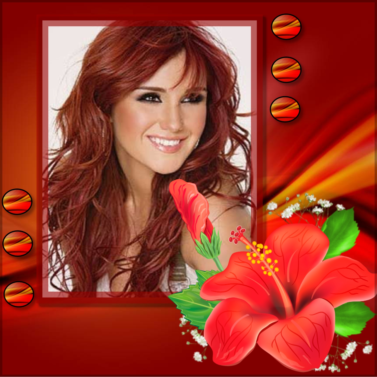 Nette's Fractals and Abstract Art Fantasy Frame - One Love Abstract ...