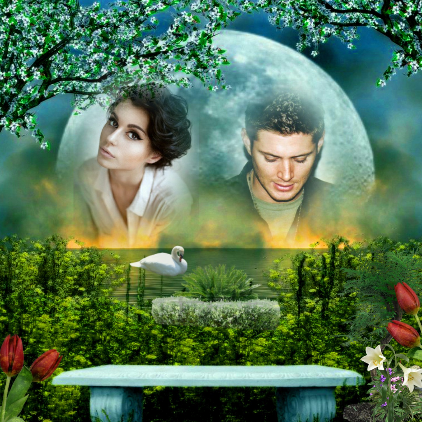 Emily50's I Love You Frames (Women's Day) - Spring love Ghy01 i Love ...