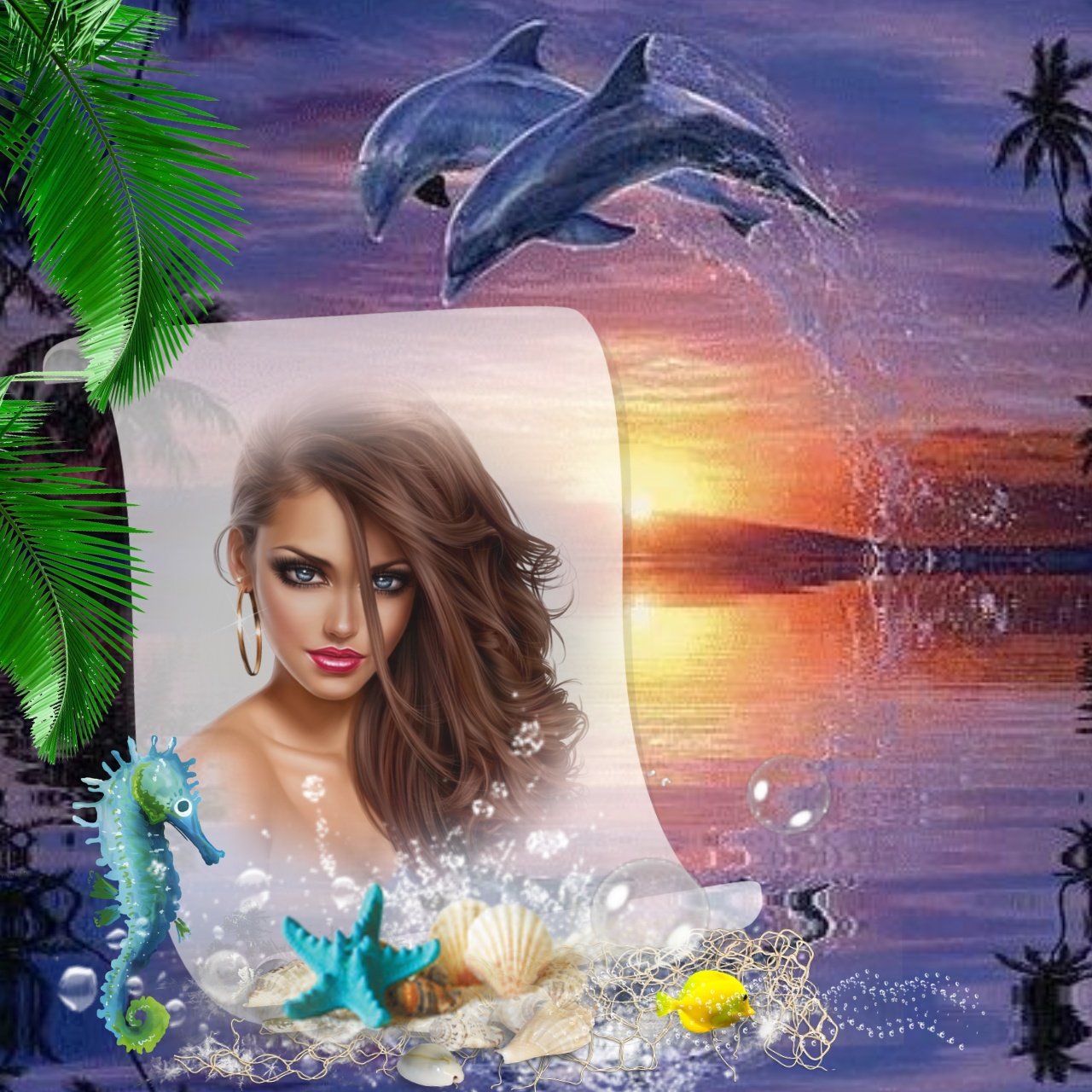 lissy's Summer Frame - Summer fun - summersunsetlissy005 ...