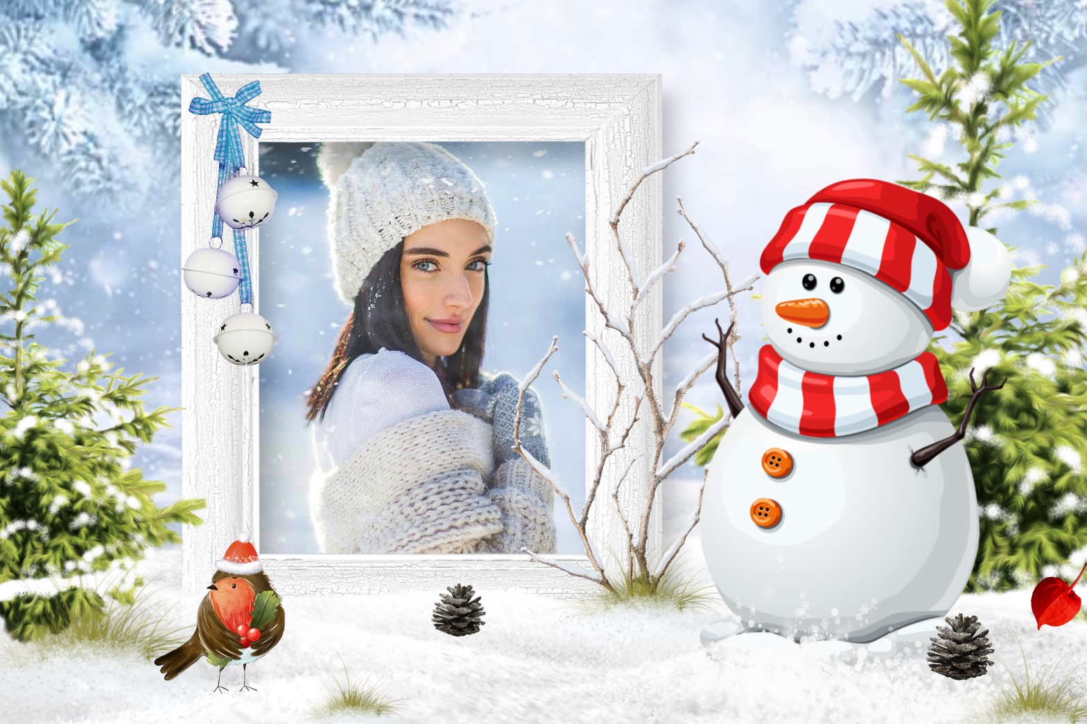 Nette's Winter Snow Frames☃️ ️ - Winter2021 - Winter2021 NetteFirst Day ...