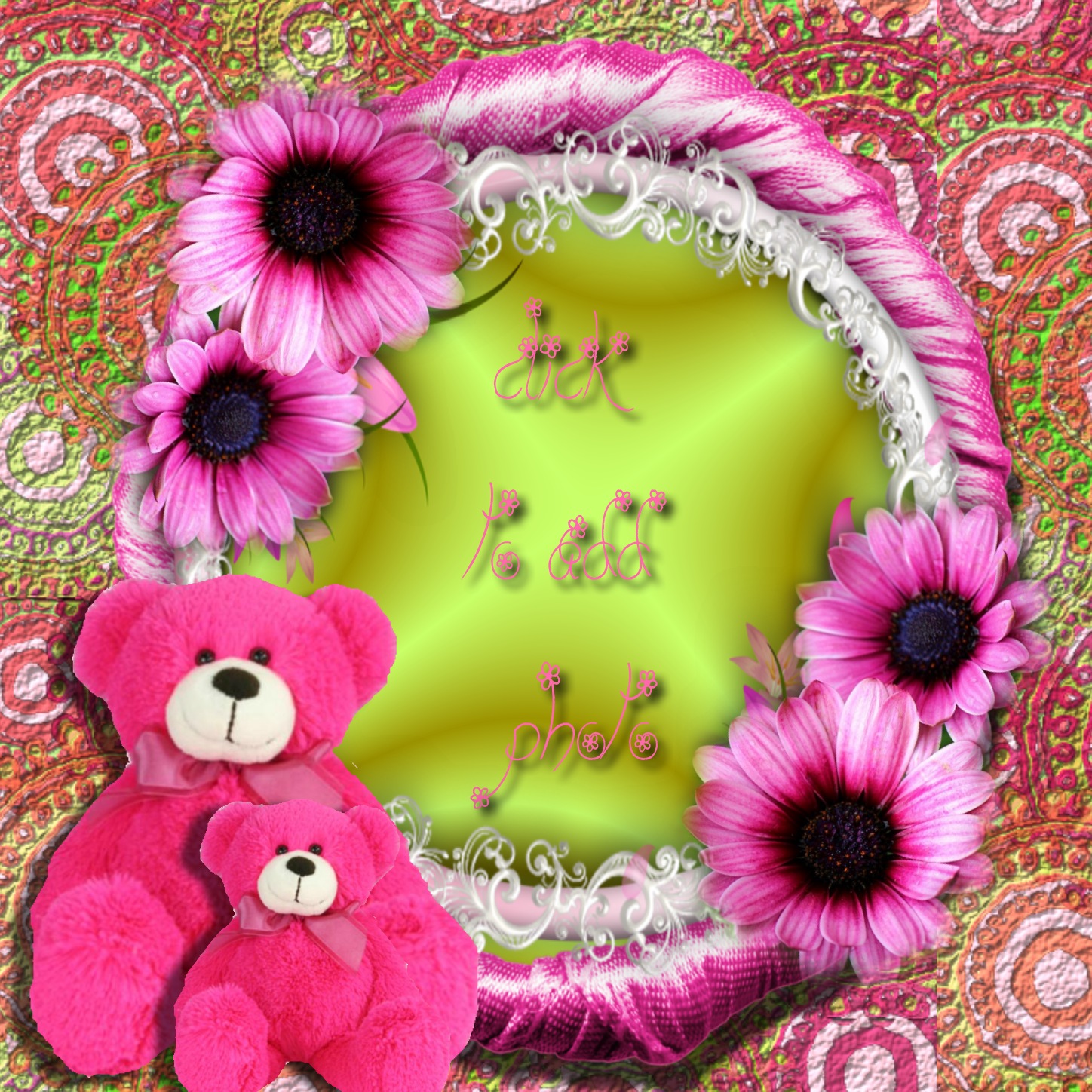 marialedesma1958's Picture Frames - 2013 November - Pink And Green ...