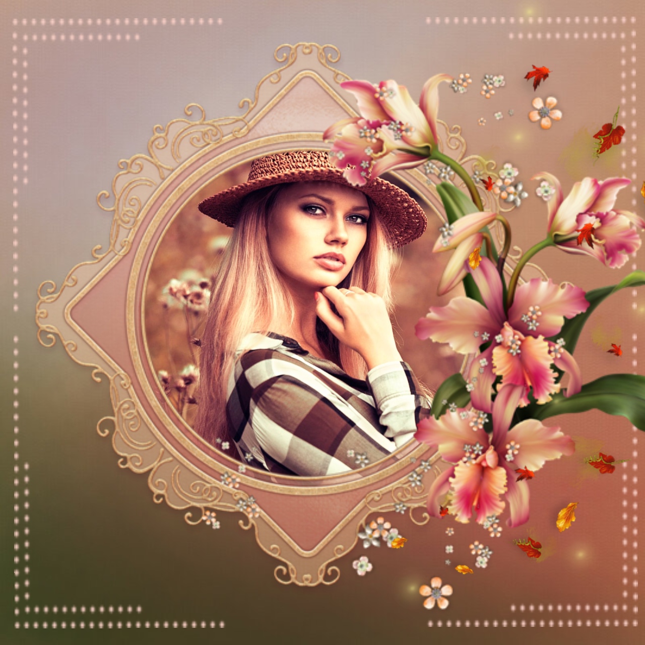 Nette's Digital Flowers Frames🌹 - Digital Flowers 2020🌸 - Flowers I ...