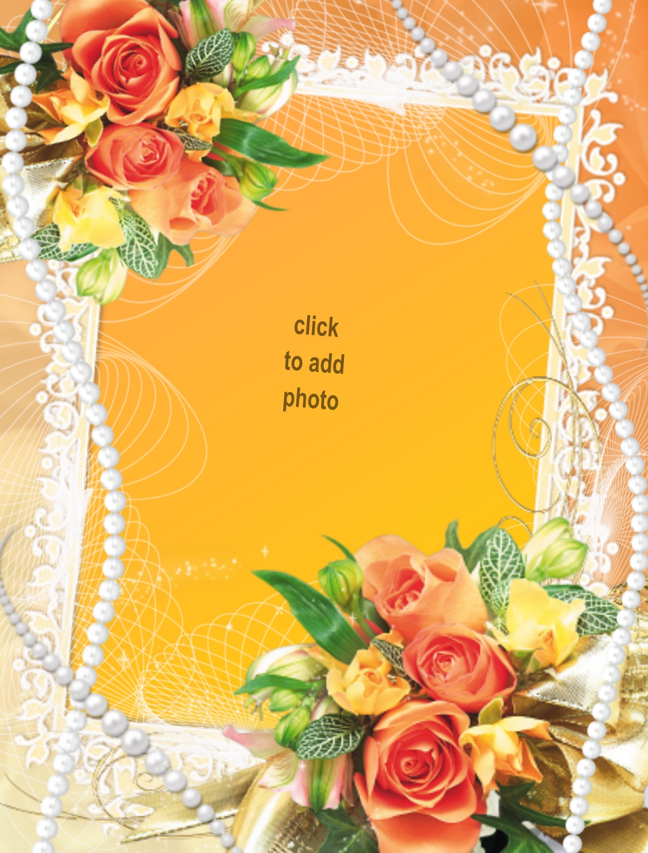 Sinnlich's ME! Frames - 2010 - Roses Pearls Sinnlich me Fall Roses ...