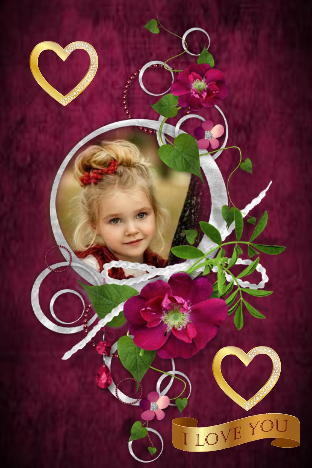 Mmhartley2's Everything Stream - I love you Flowers Hearts Kids - I ...