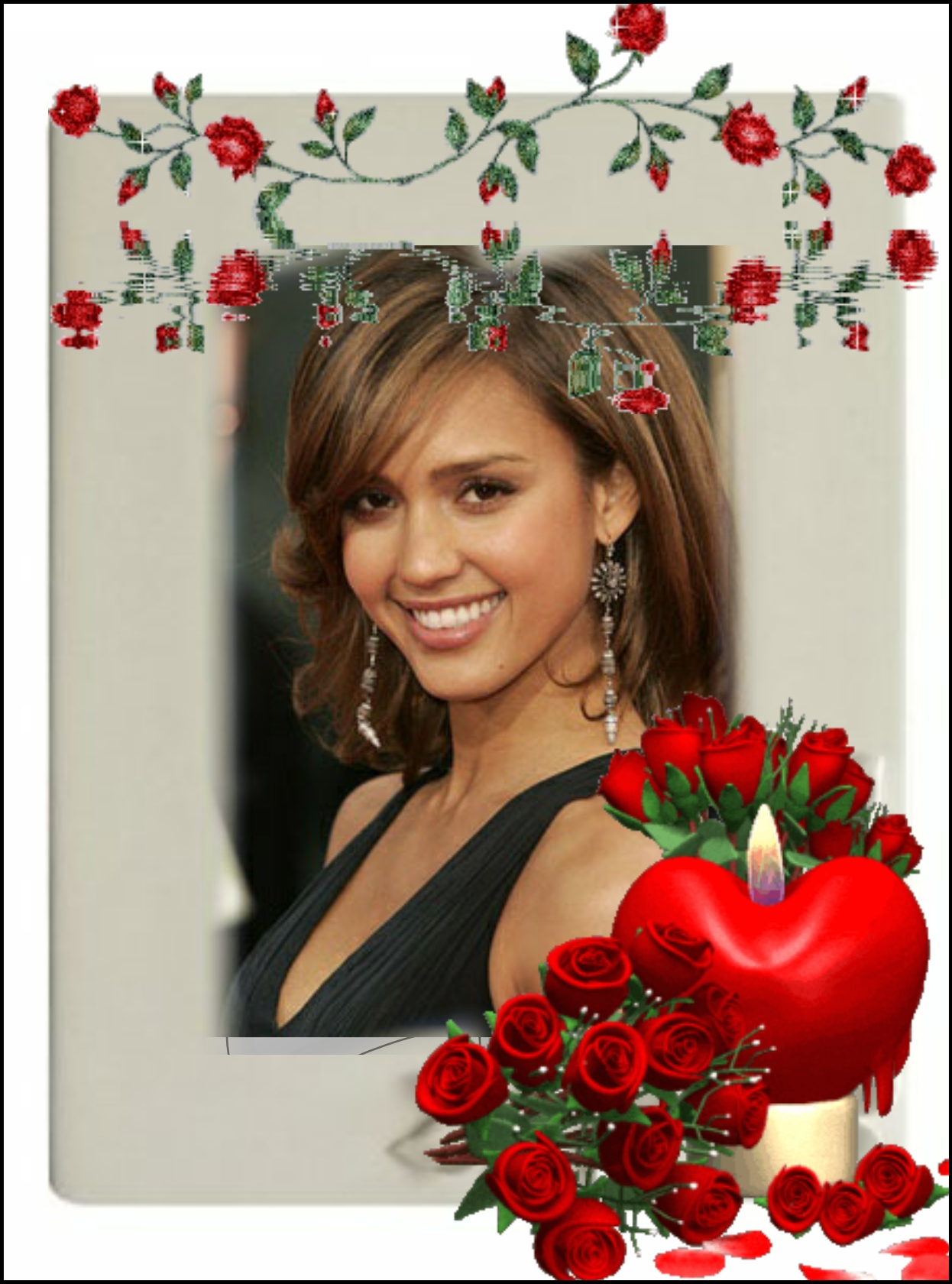 eliro's Picture Frames - 2009 July - 2009 October - Frame Of Roses ...