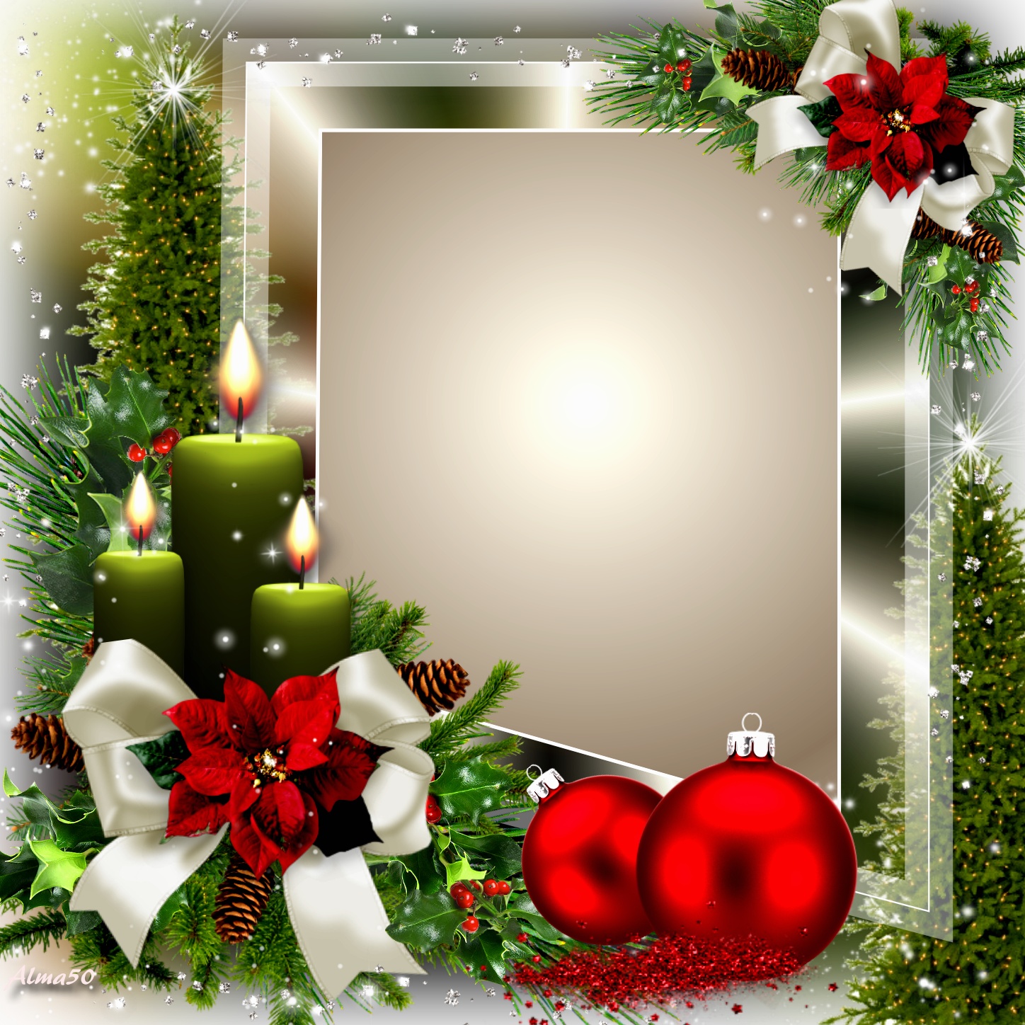 alma50's Christma Frames - 2014 December - Christmas time Alma50 ...