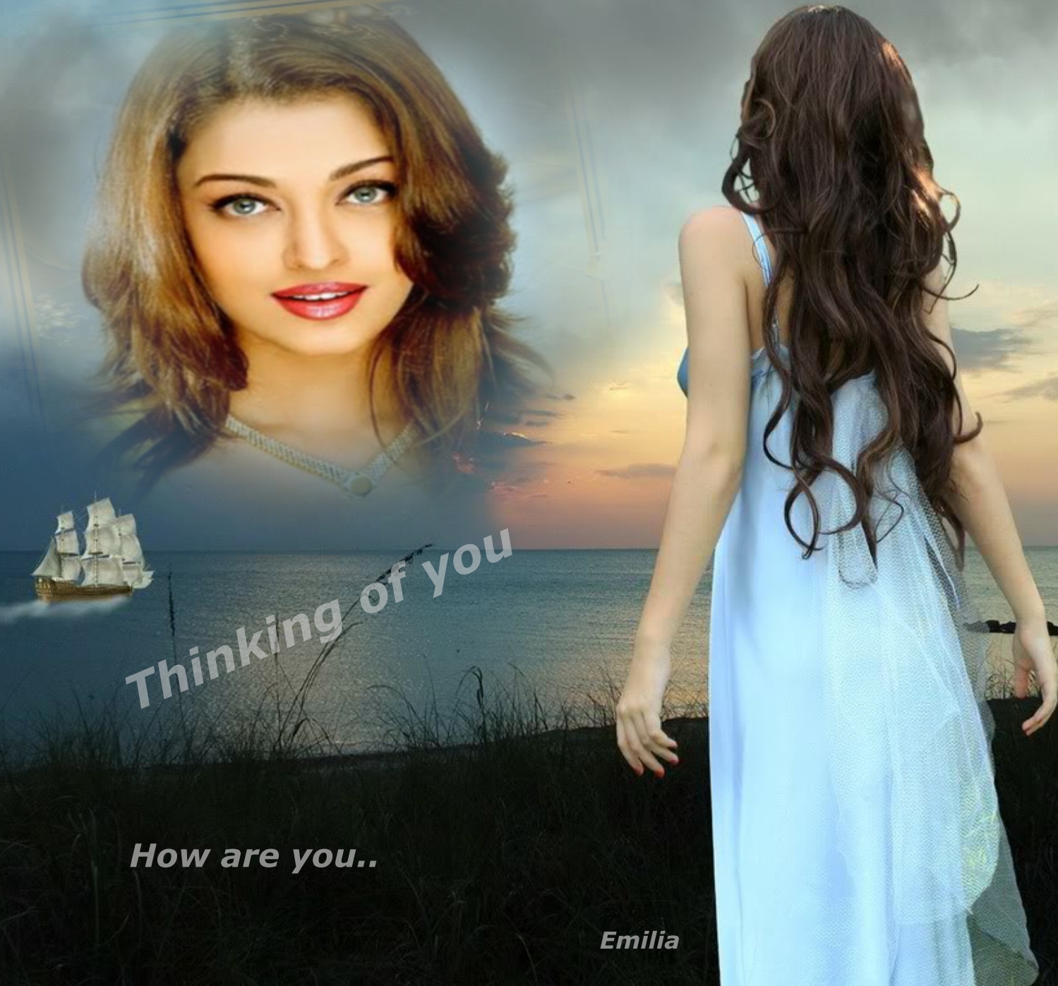 Emily50's I Love You Frames (Women's Day) - Thinking of you - Thinking ...