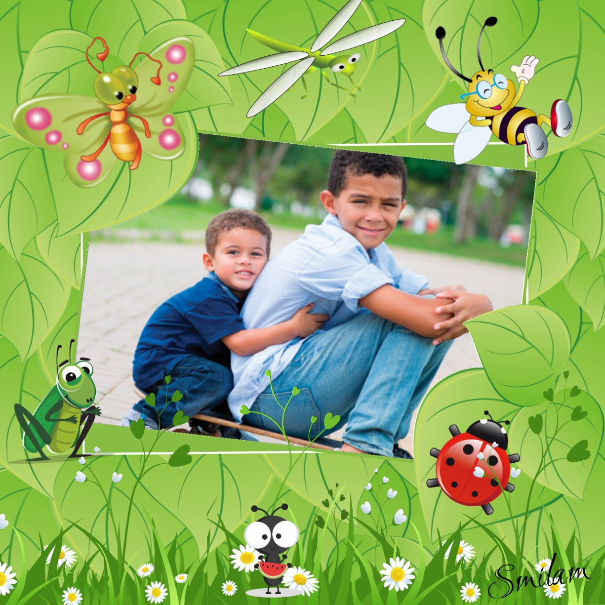 smilam's Kid's Cute Photo Frames - Kids Photo Frames - Kid - Kid's ...