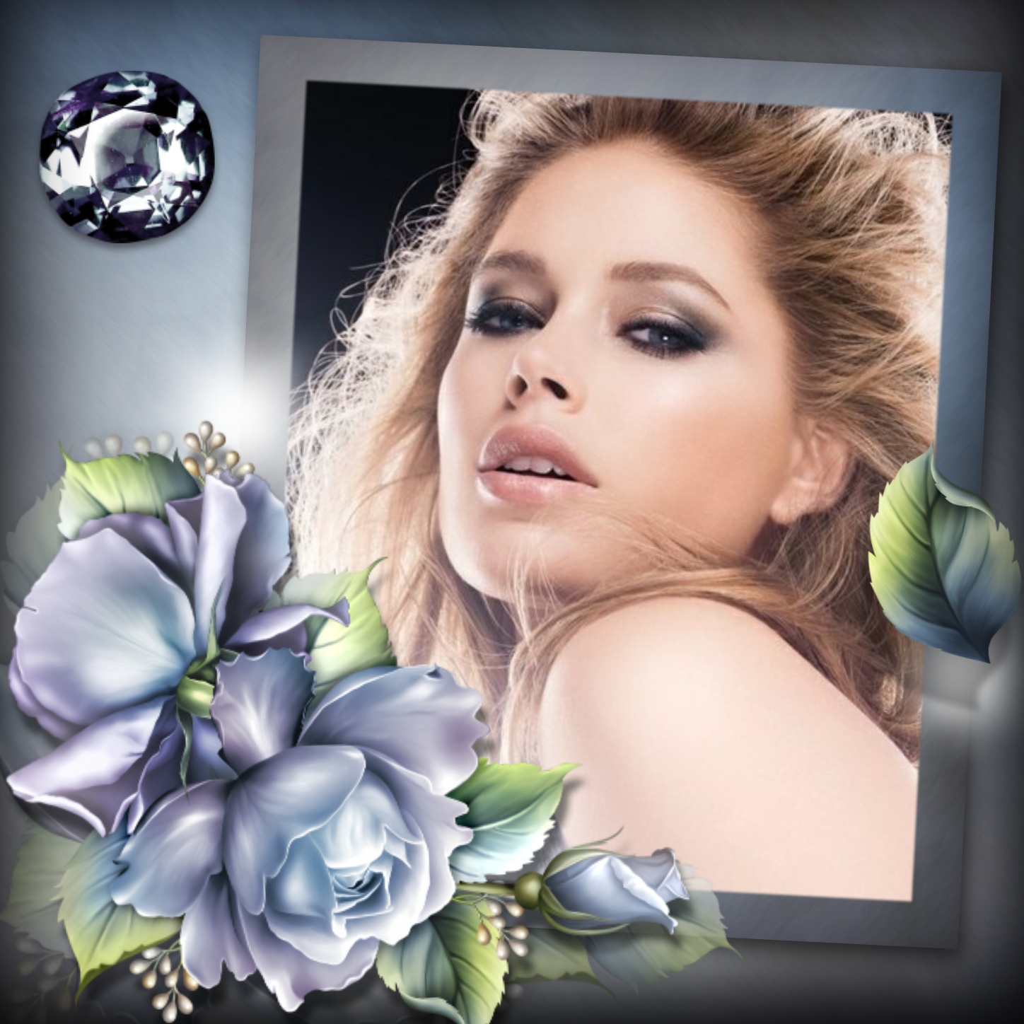 Elizabeth's FLORAL MIX & MATCH 💐 2/5 - Blue Rose Missingyou Elizabeth ...