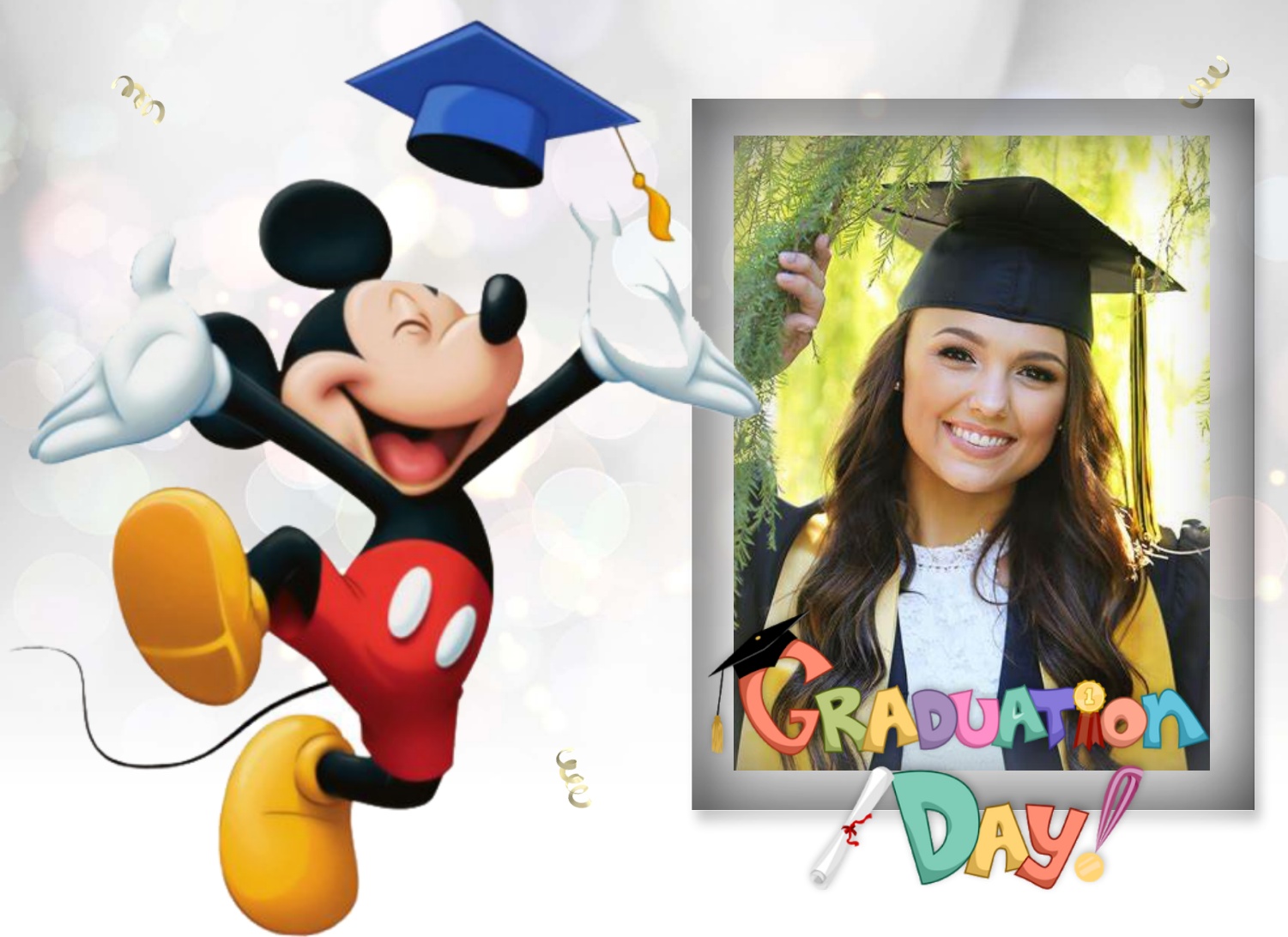 Elizabeth's EDUCATION 📚 - A Special Date Disney Graduation Graduation ...