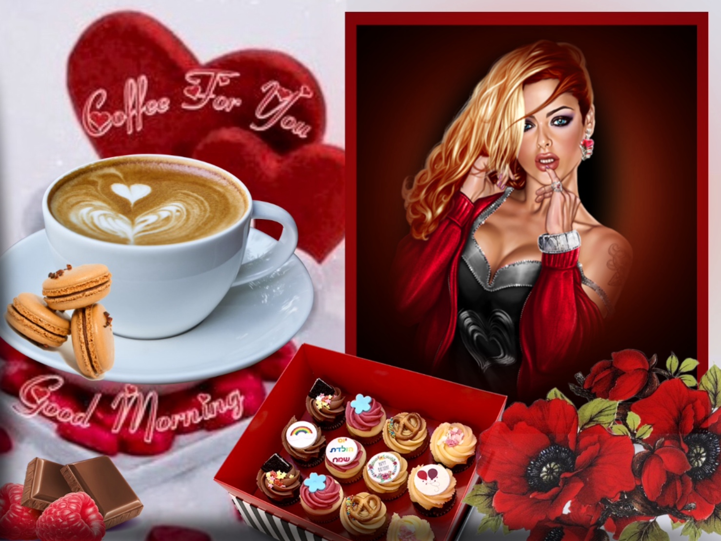 Wienie Coppen's Coffee,Flowers,Goodmorning - coffee#cupcakes ...