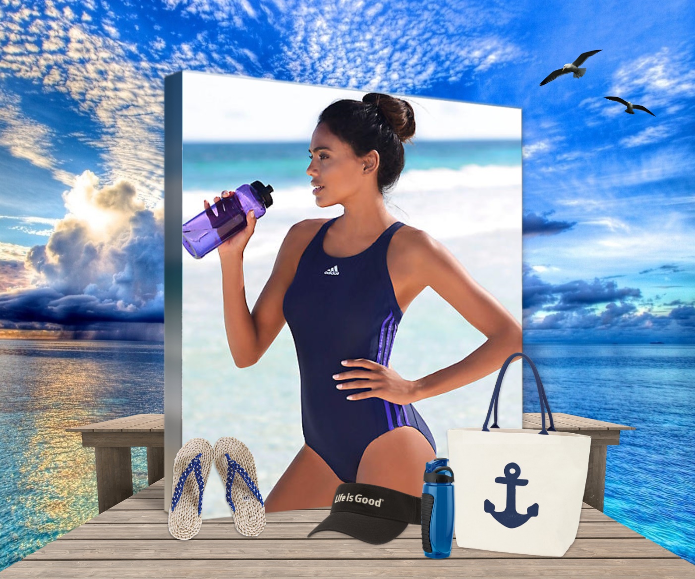 Elizabeth's BEACH & OCEAN 🌎 ⛱ - Ocean Nature Beach Bag - Ocean Nature ...