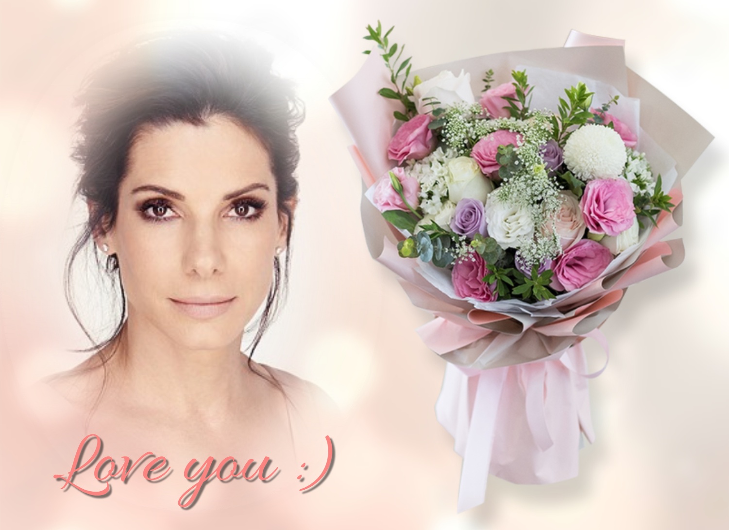 Jezebel64's Floral - Portrait Bouquet Have A Great Day Thinking Of You ...