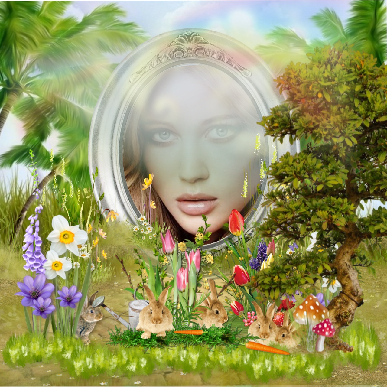 Nette's Spring Frames🌸🌼🌻💐 - Easter 2021 - Happy Easter Happy Easter ...