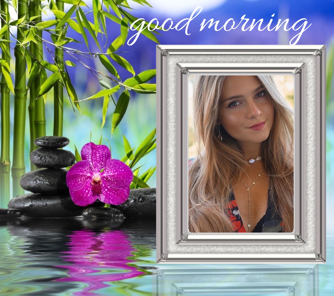 Nette's GoodNight🌛 - Good Morning Picture Frame Nette - Good Morning ...