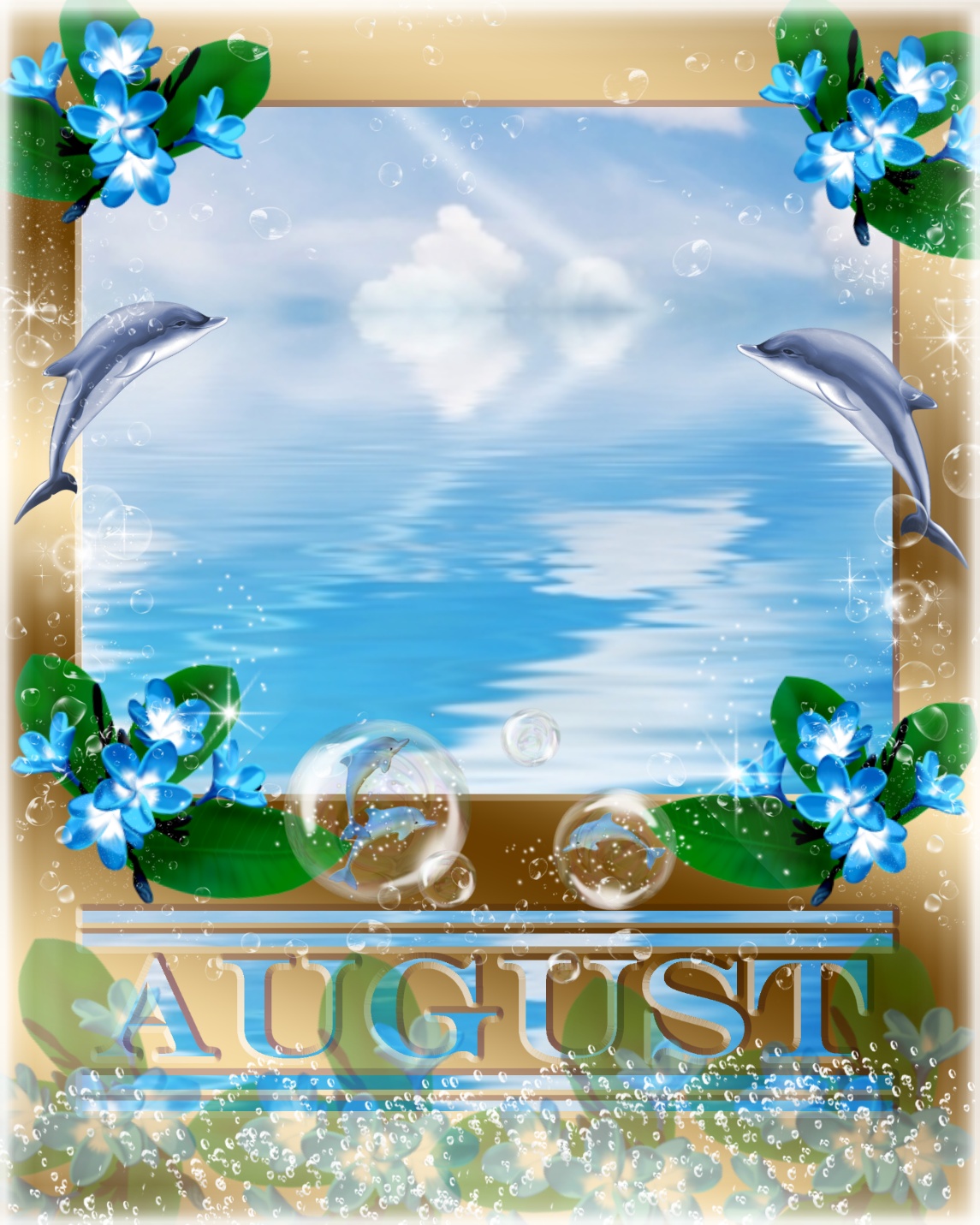 Sinnlich's ME! Frames - 2023 - Blue August Frame Sinnlich Me Dolphin ...