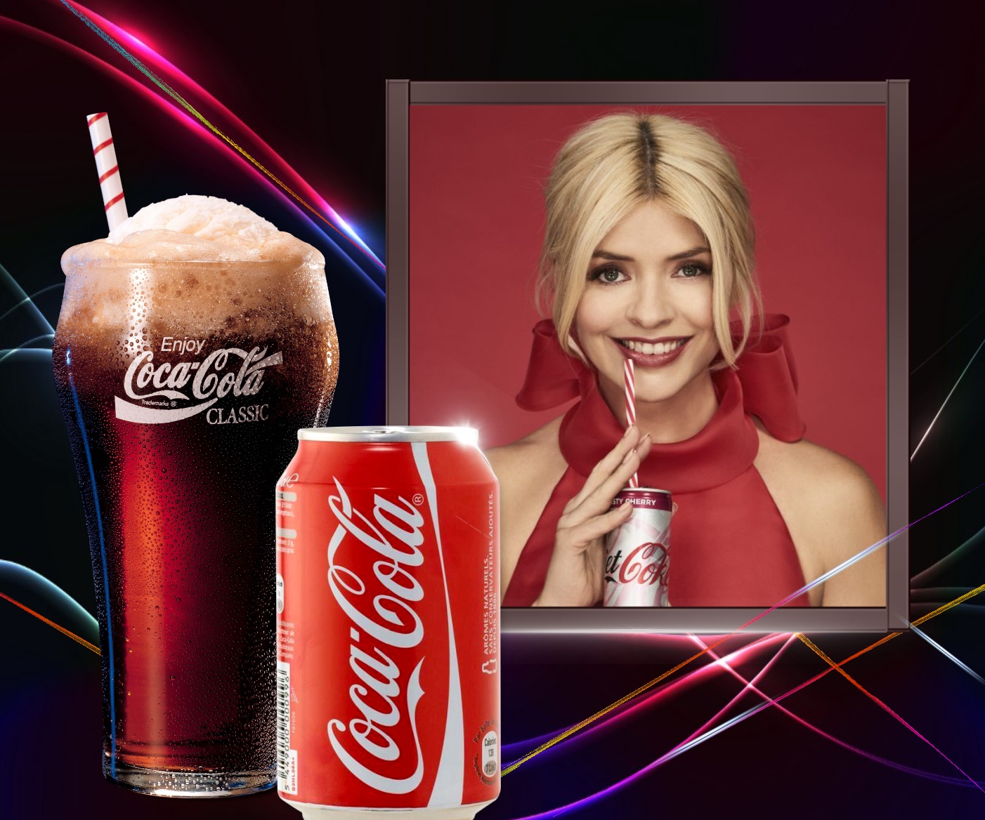 Elizabeth s FUN MIX 2 2 Fun Frame Drinks Coca Cola Multicolour Elizabeth s FUN MIX 2 2 Fun Frame Drinks Coca Cola Multicolour