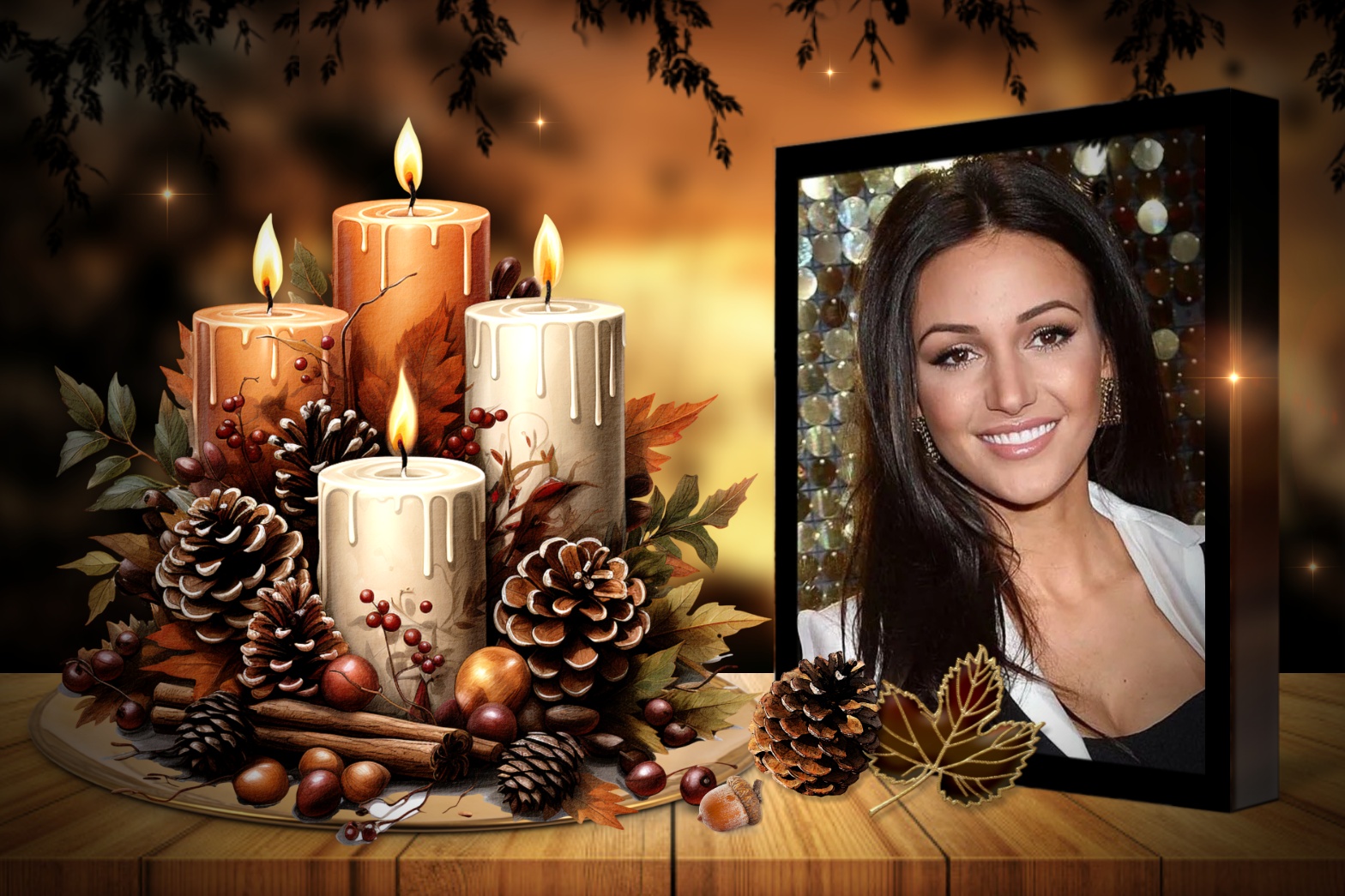 Elizabeth's AUTUMN/FALL 🍁 2/3 - Autumn Autumn Candlelight Autumn Sunset ...