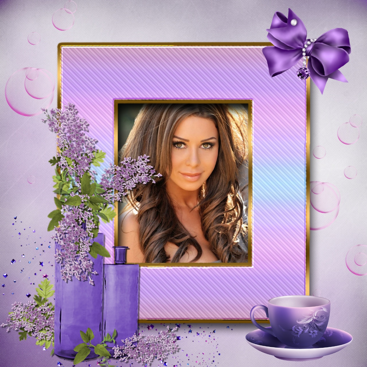 Nette's Colorful Kimi Frames🌈 - Lush LilacColourful Kimi Frame Me!Frame ...