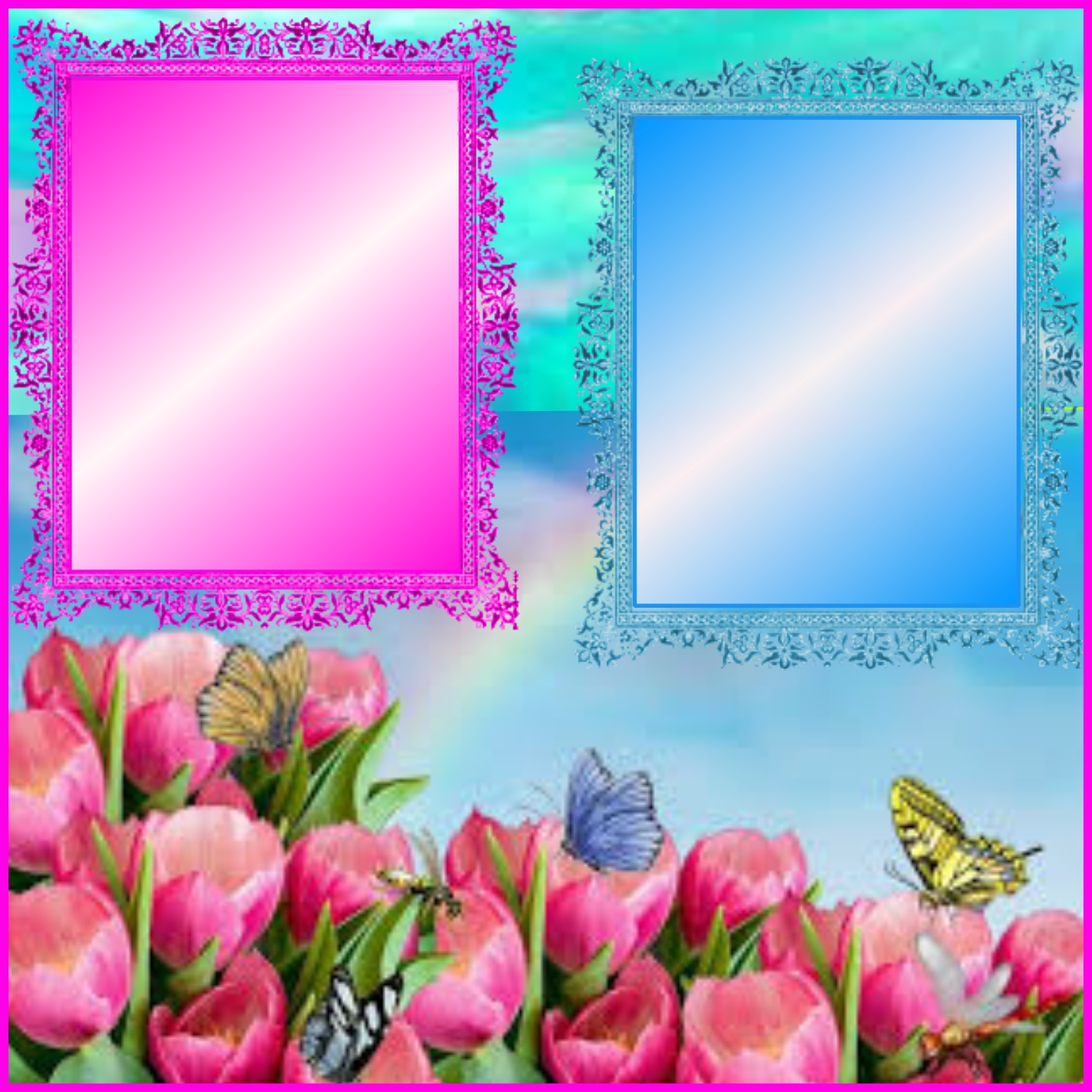 norafg62's Spring Frames - 2013 - Colorful Spring Floral_2 Norafg62 ...